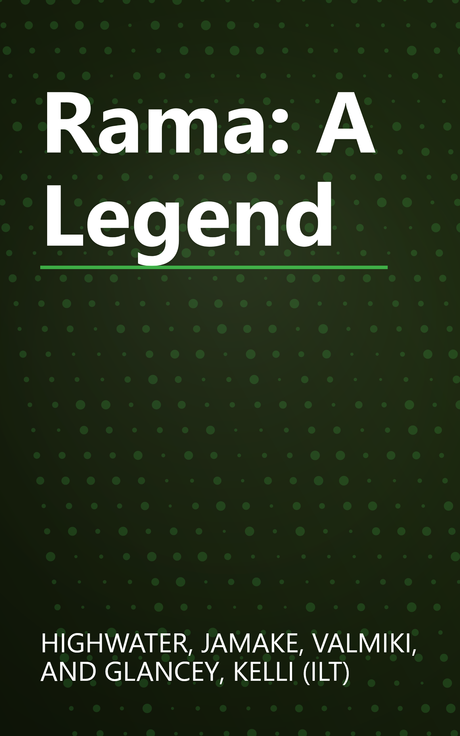 Rama: A Legend book cover