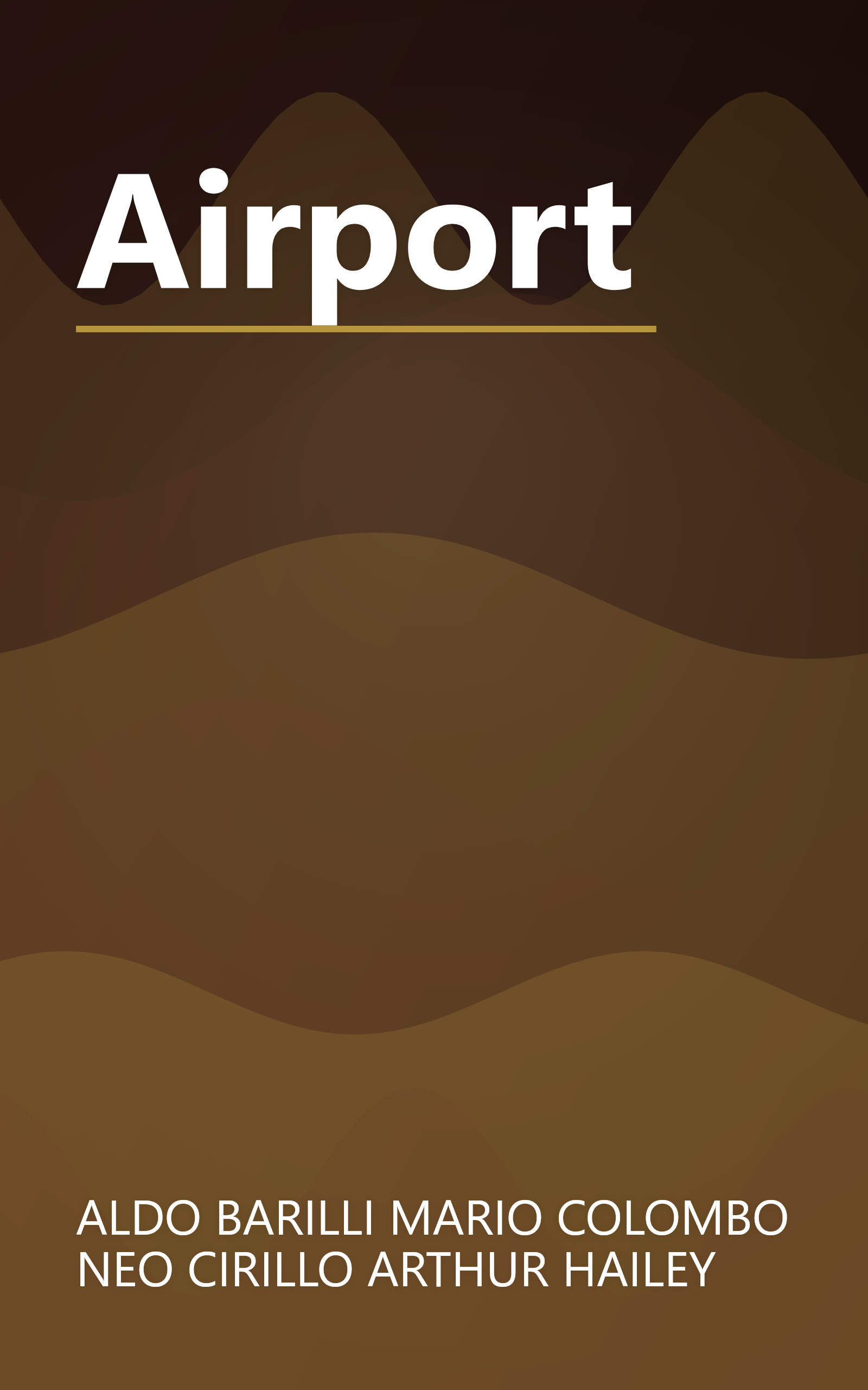 Airport book cover