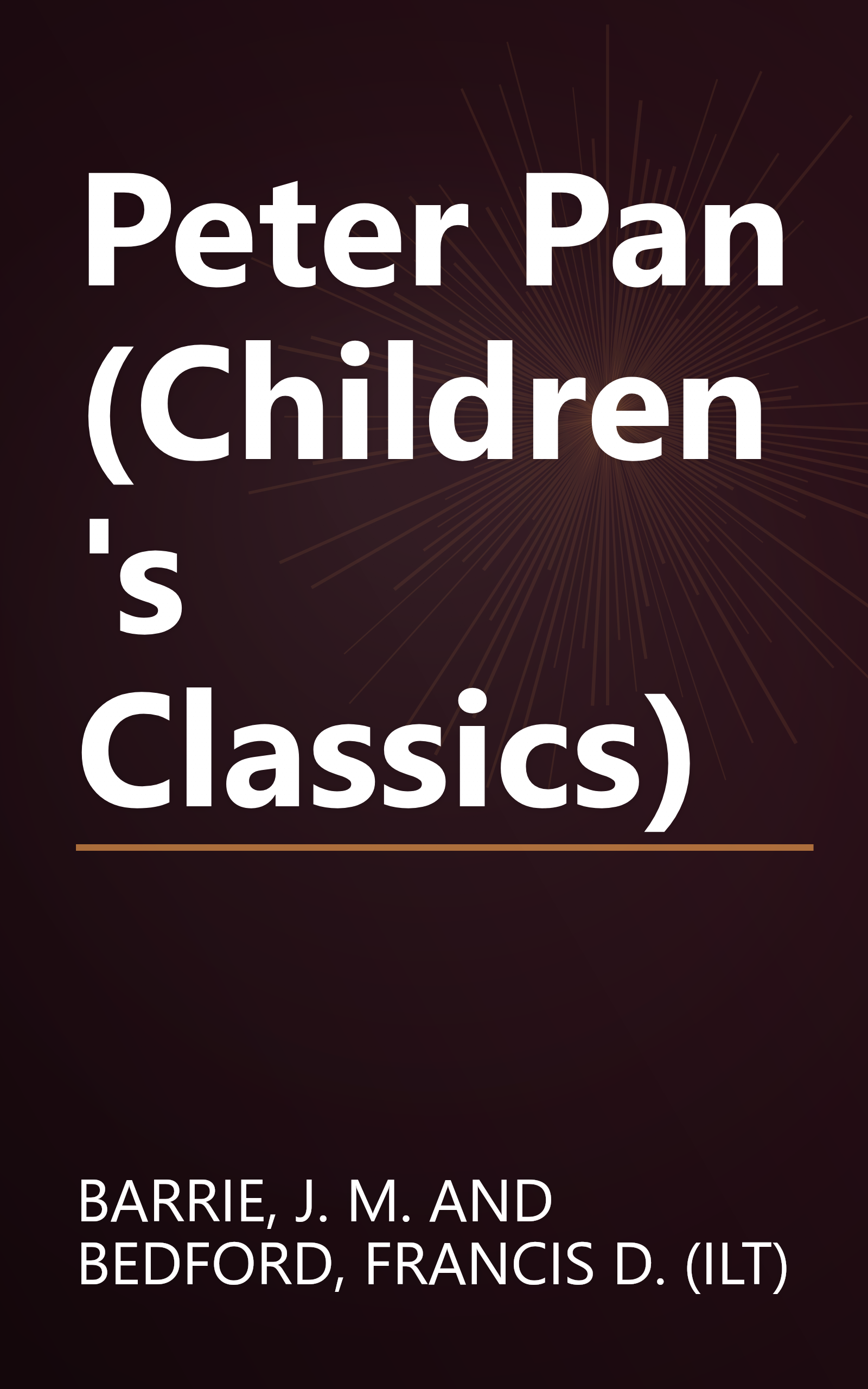 Peter Pan (Children's Classics) book cover