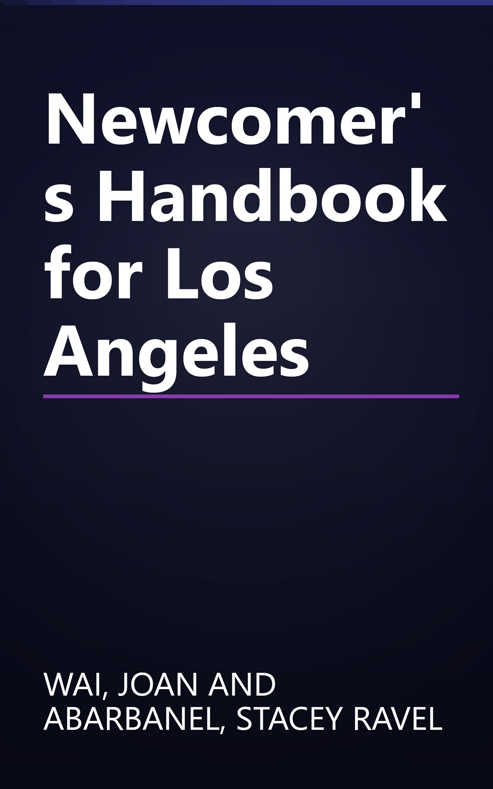Newcomer's Handbook for Los Angeles book cover
