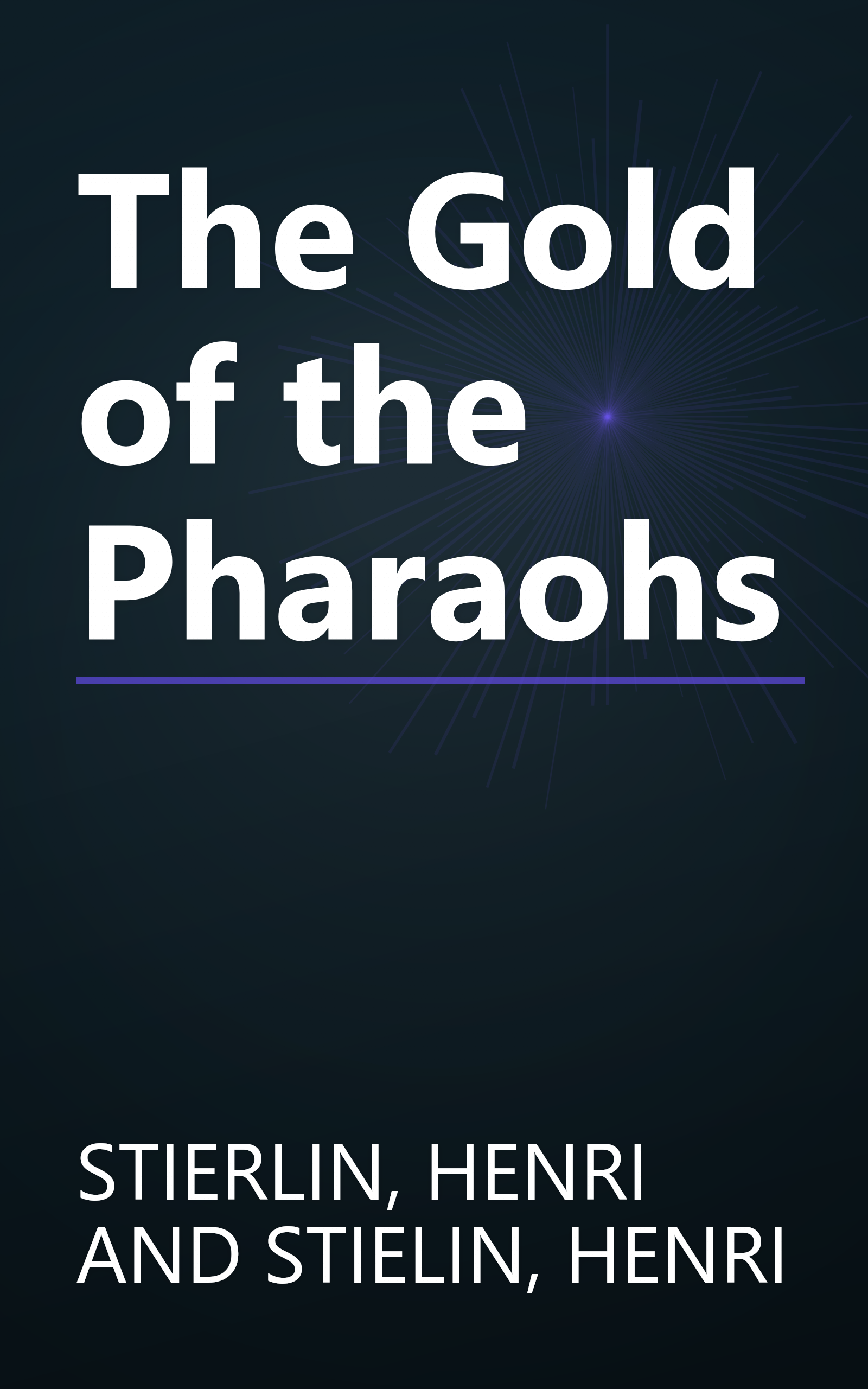 The Gold of the Pharaohs book cover