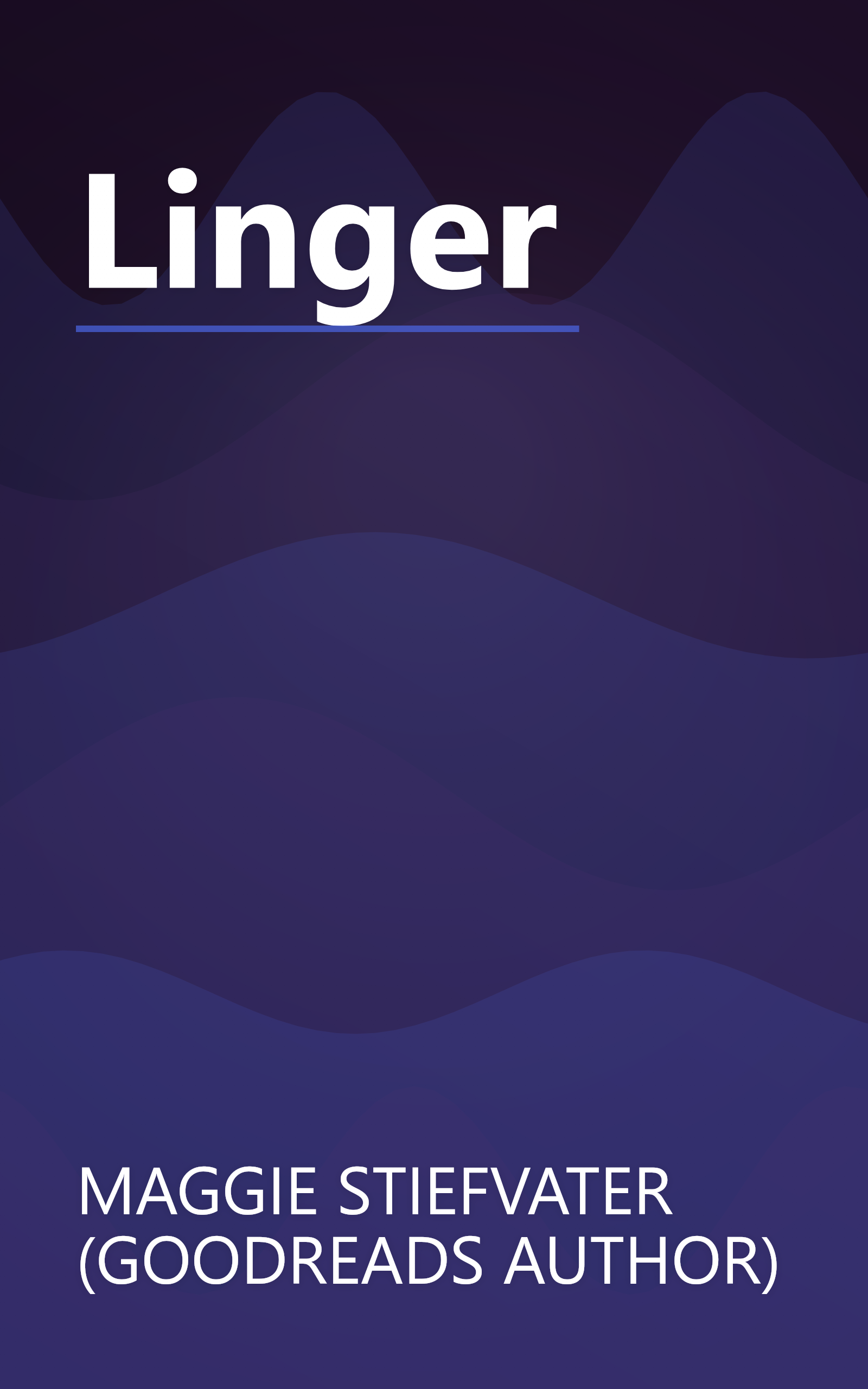 Linger book cover