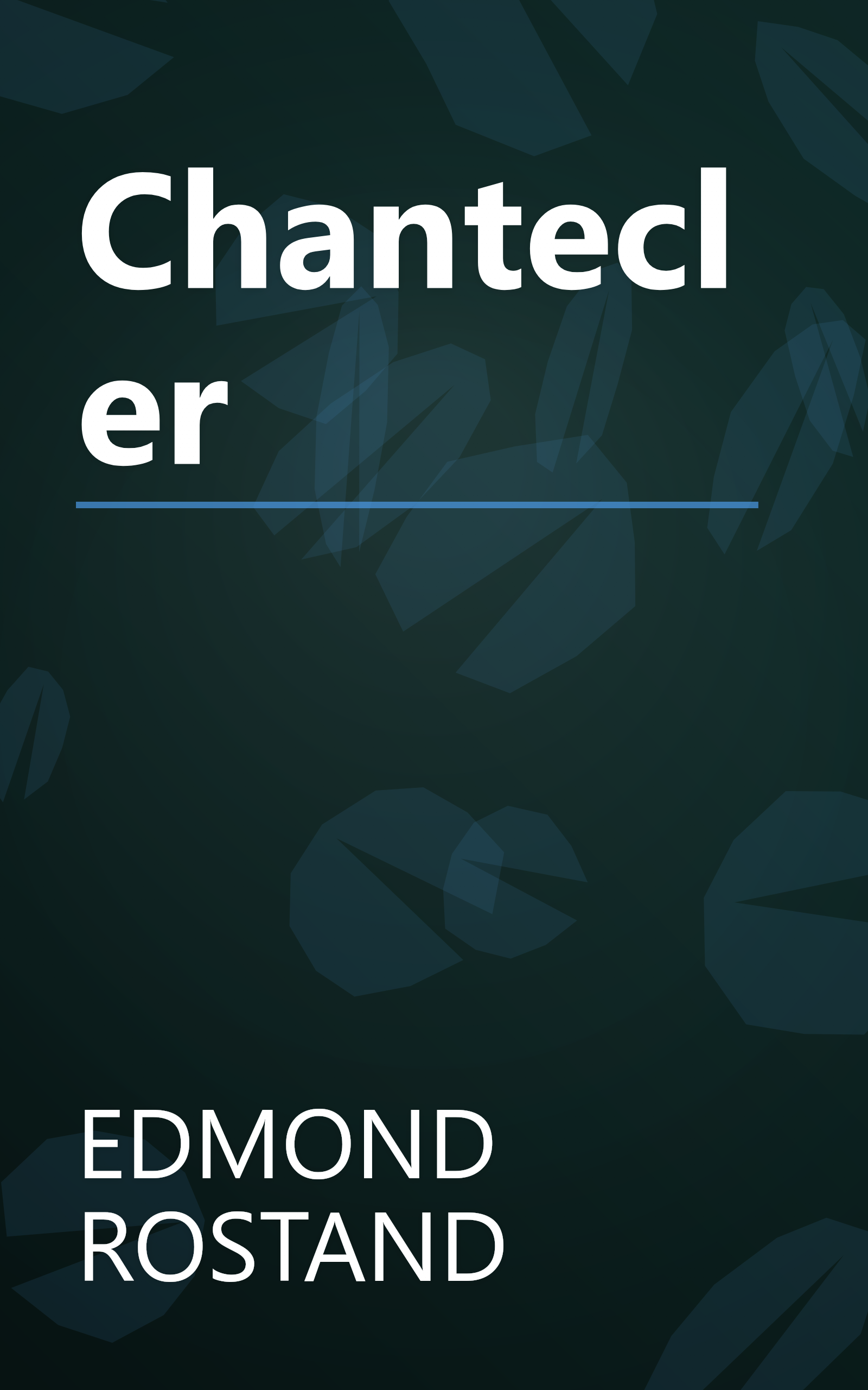 Chantecler book cover