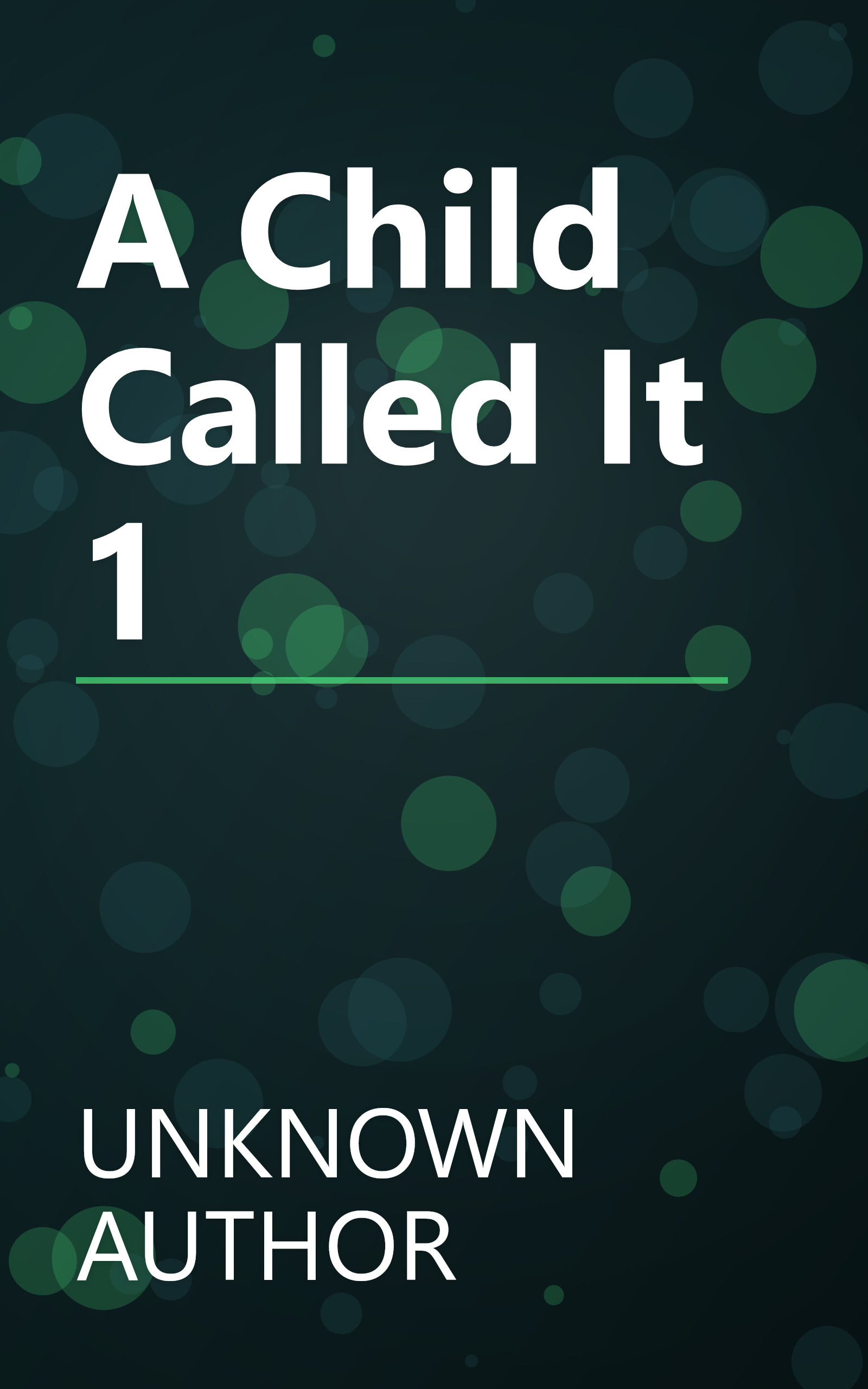 A Child Called  It  1 book cover