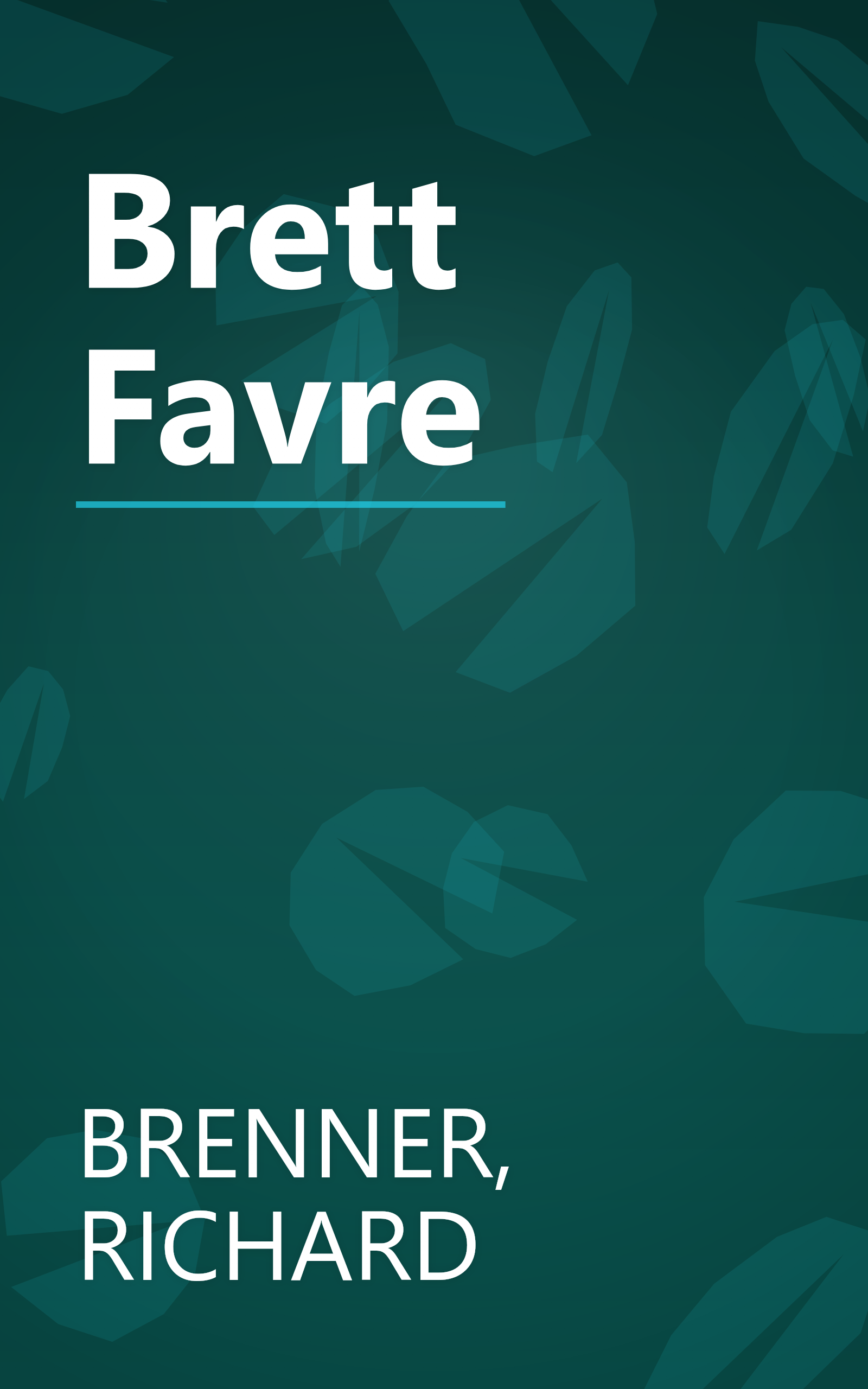 Brett Favre book cover
