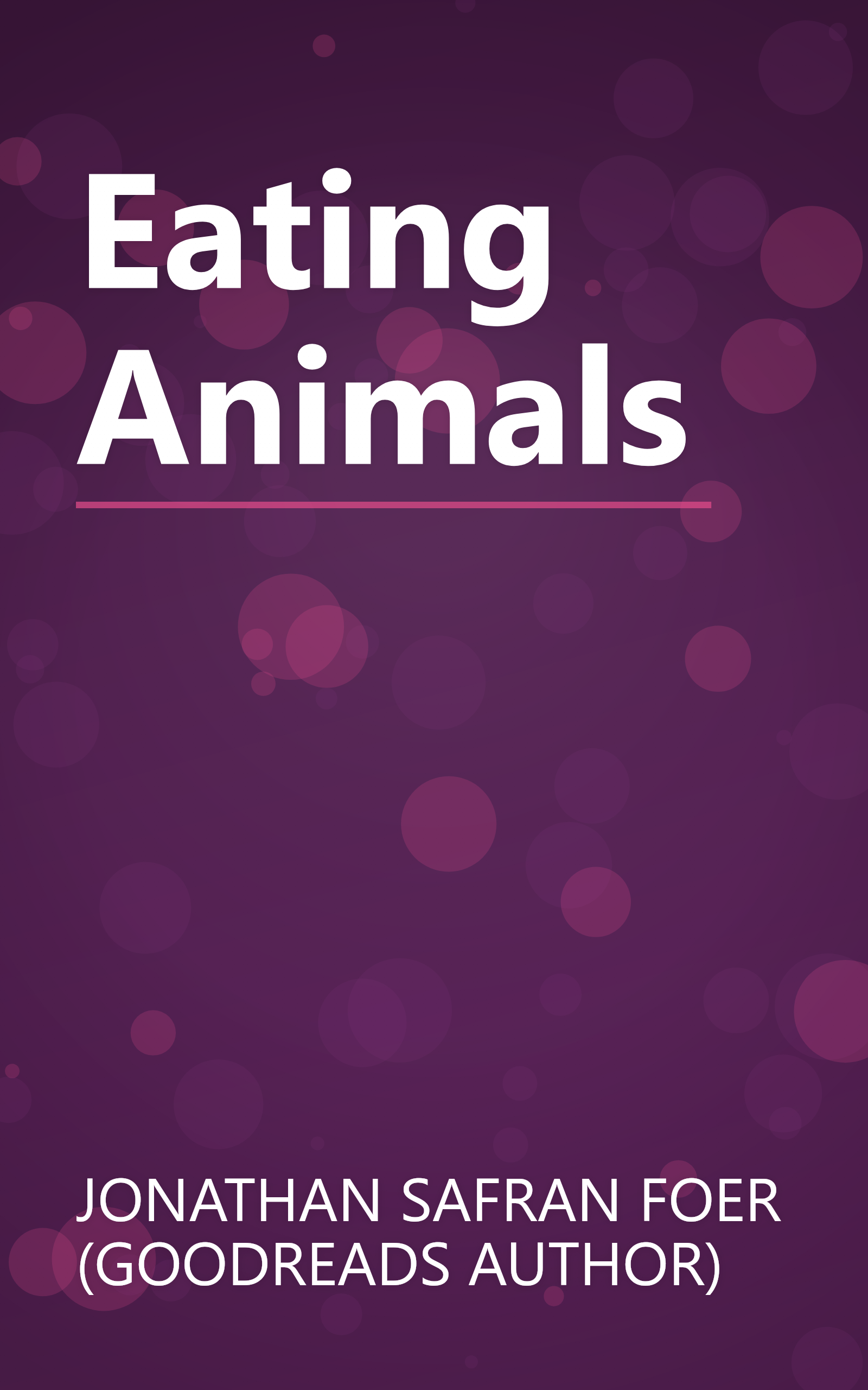 Eating Animals book cover