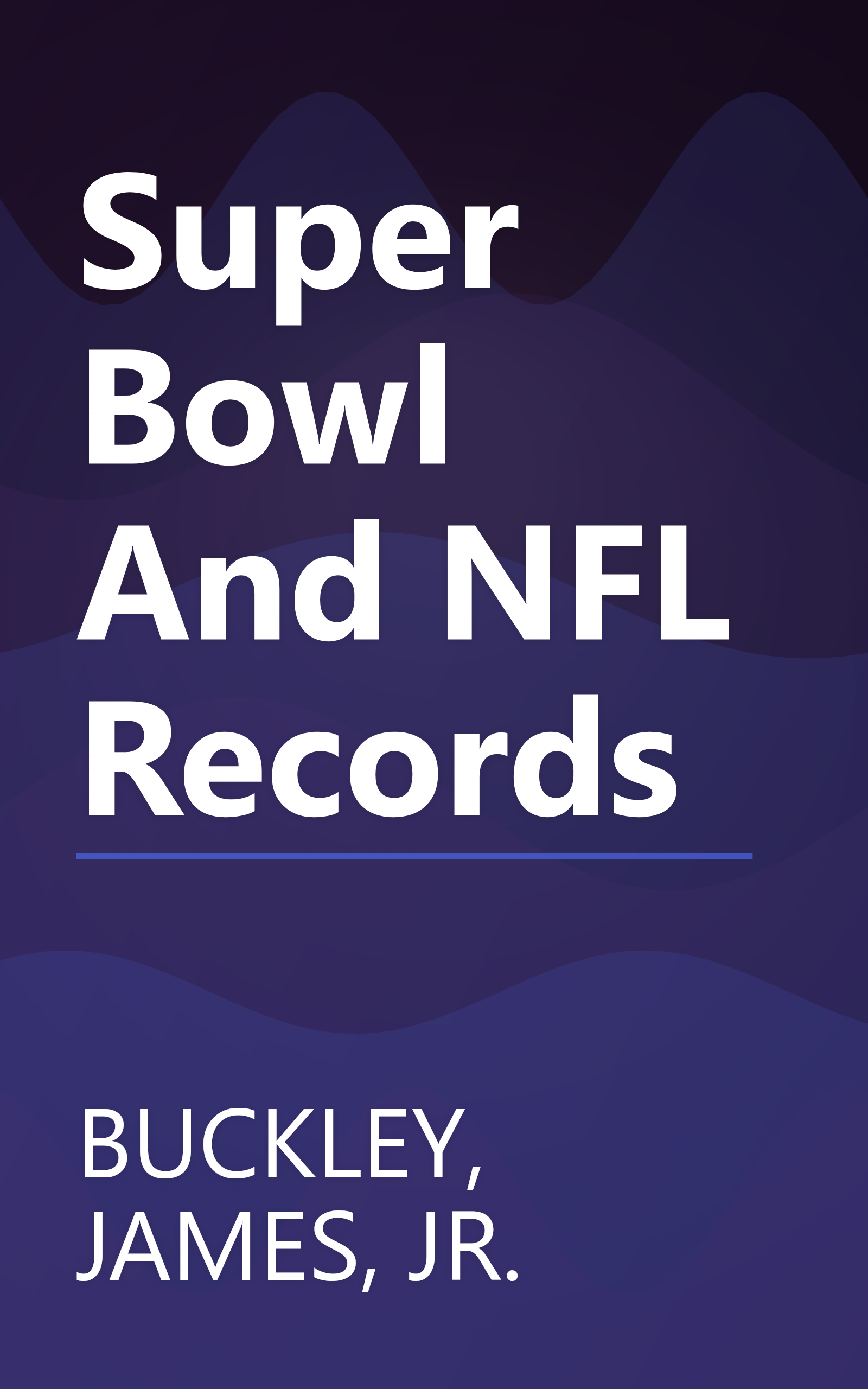 Super Bowl And NFL Records book cover
