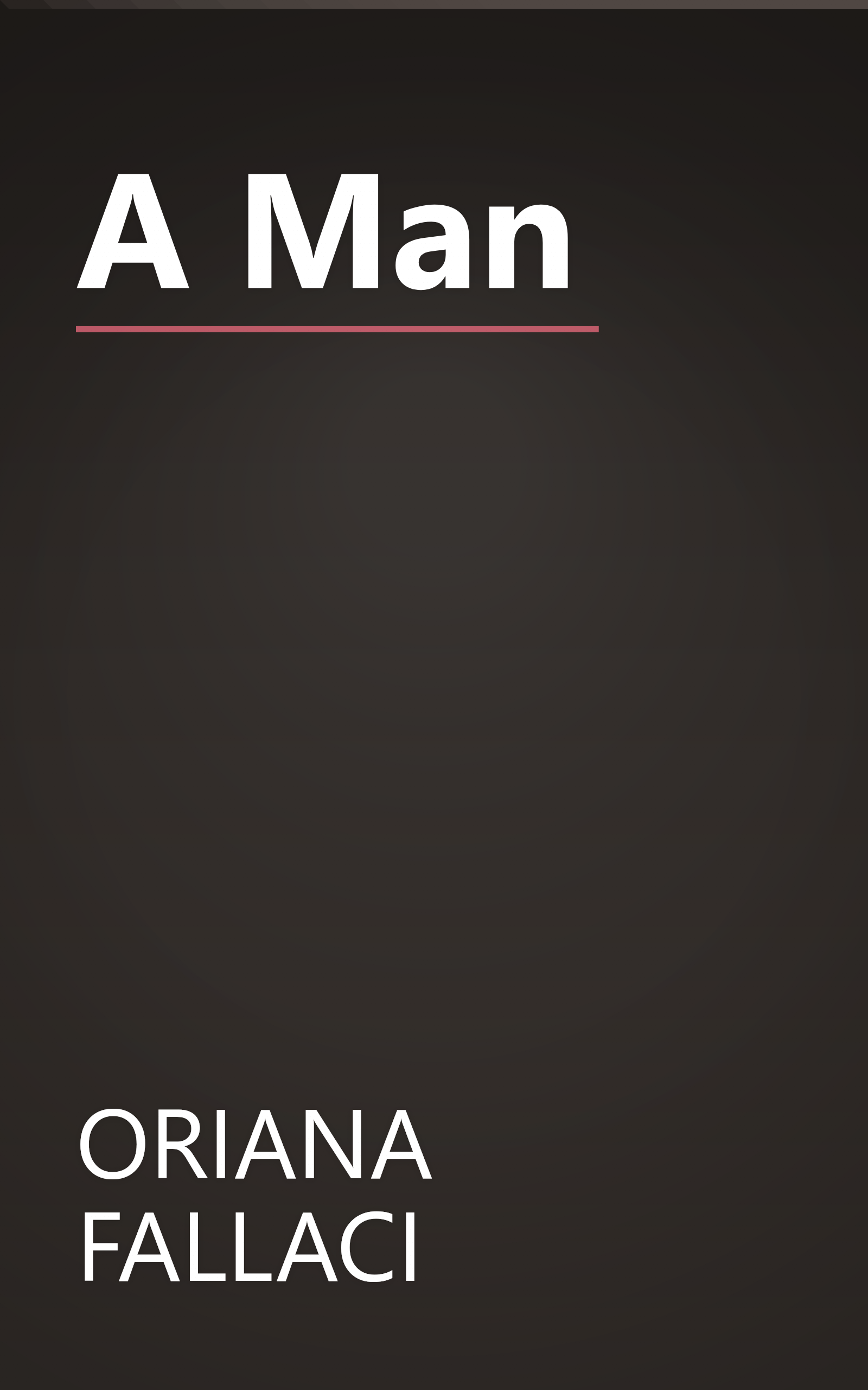 A Man book cover