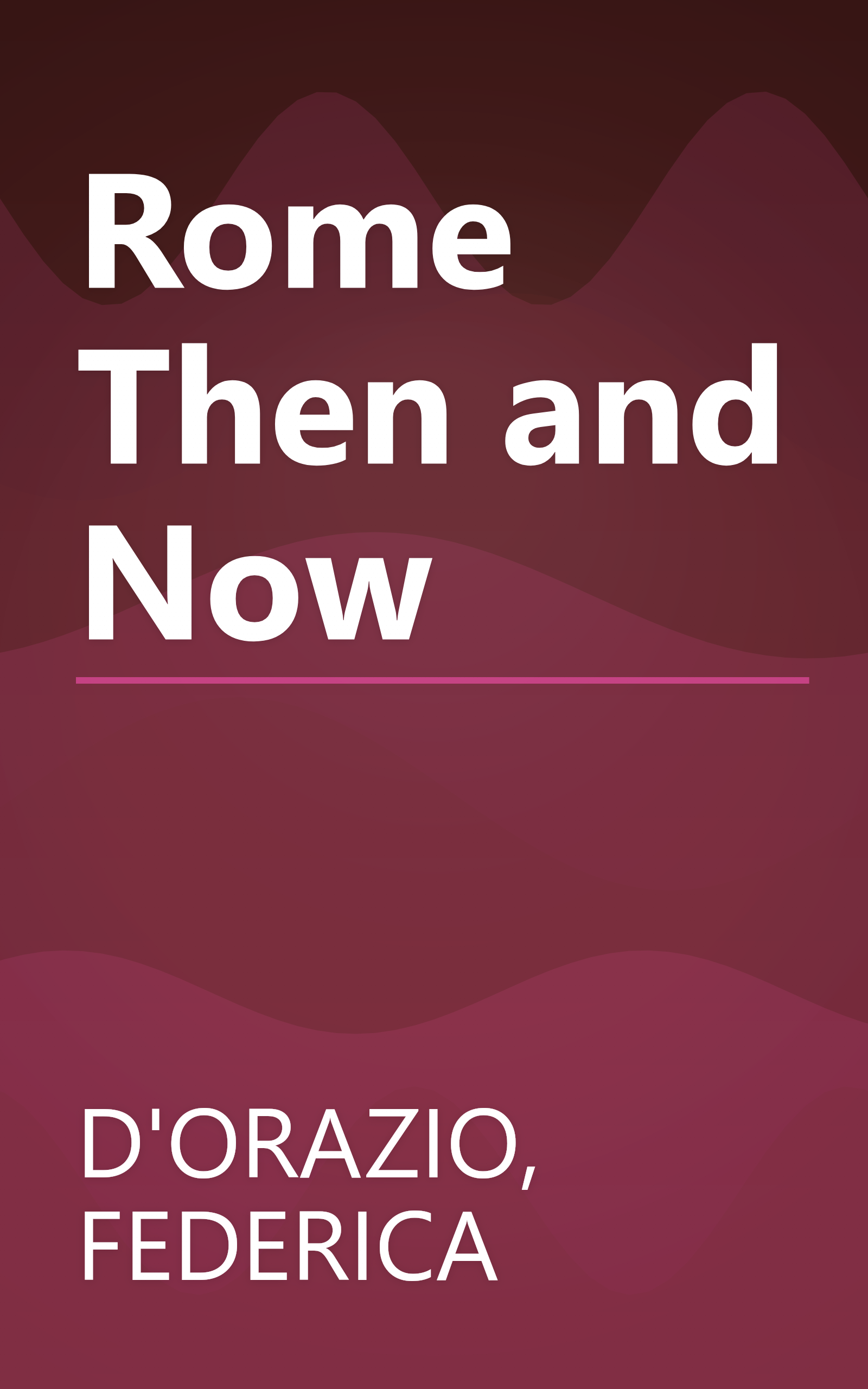 Rome Then and Now book cover