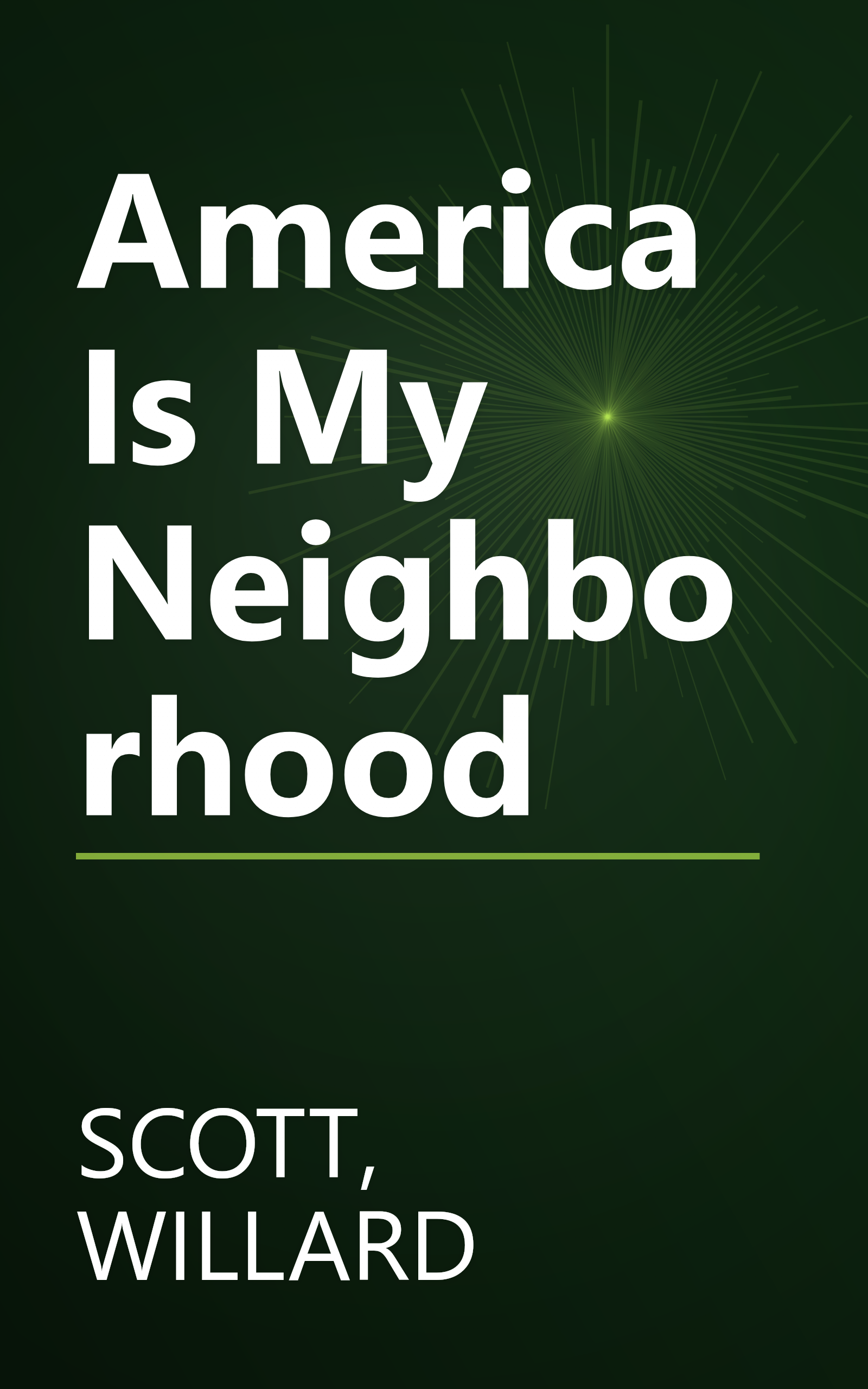 America Is My Neighborhood book cover