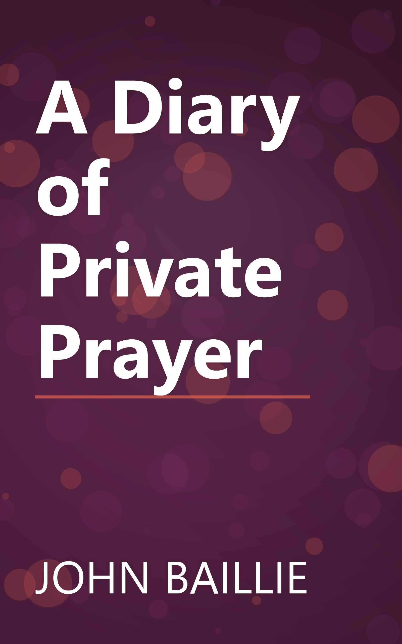 A Diary of Private Prayer book cover