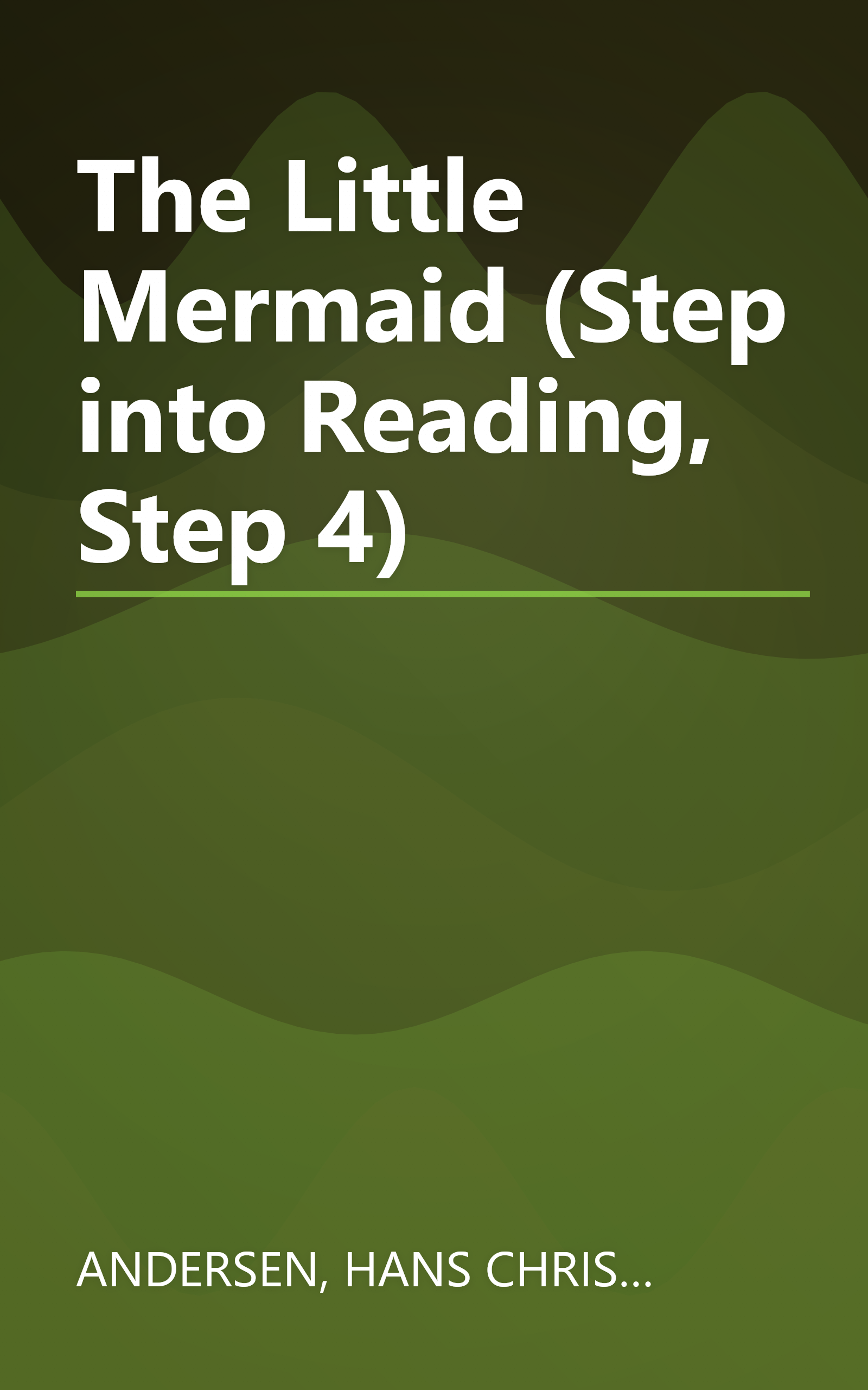 The Little Mermaid (Step into Reading, Step 4) book cover