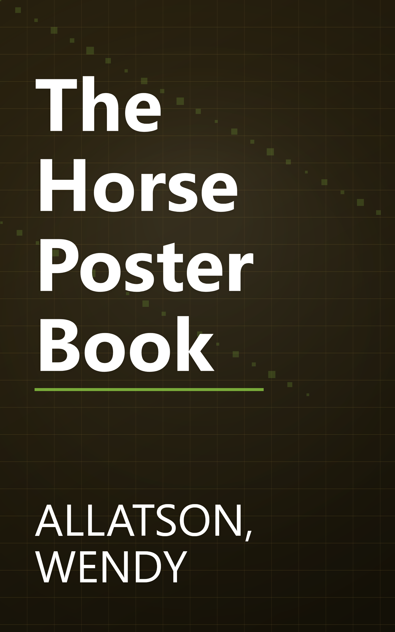 The Horse Poster Book book cover
