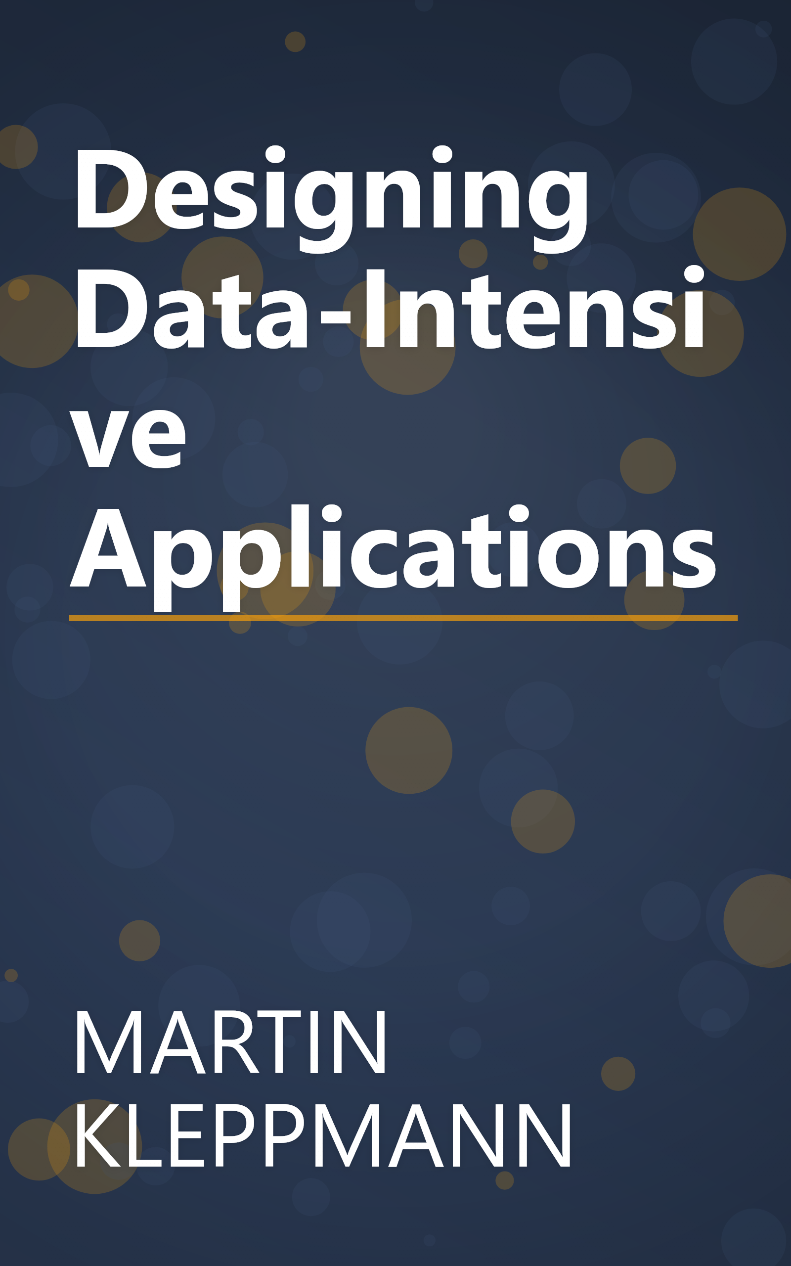 Designing Data-Intensive Applications book cover