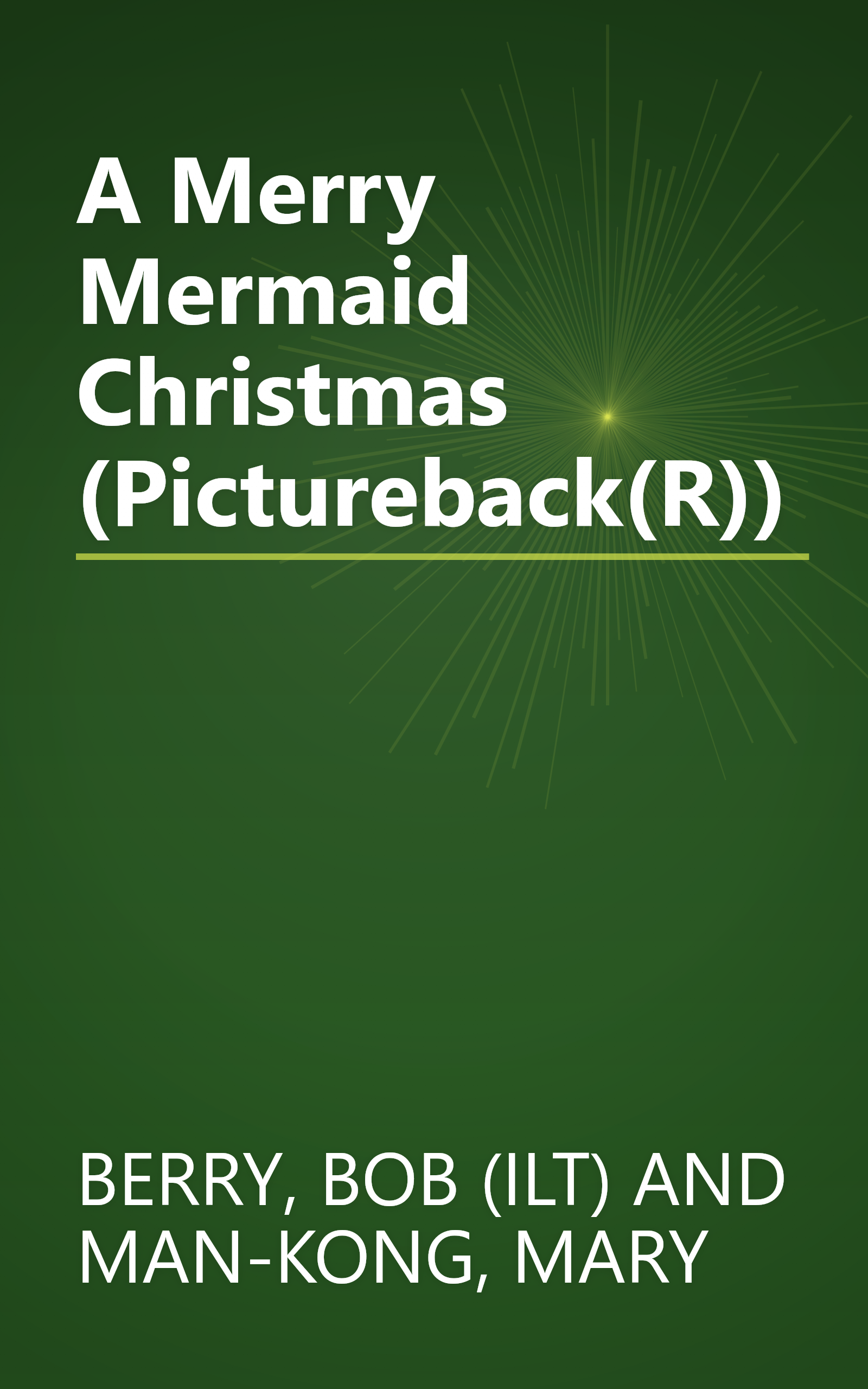 A Merry Mermaid Christmas (Pictureback(R)) book cover