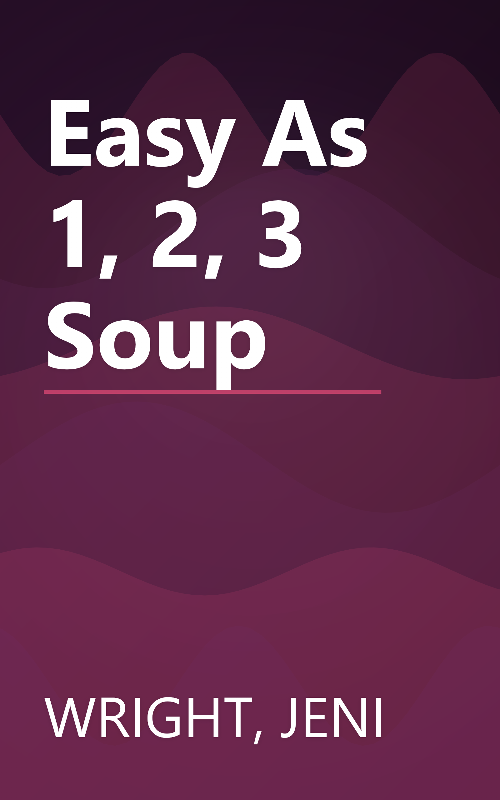 Easy As  1, 2, 3 Soup book cover