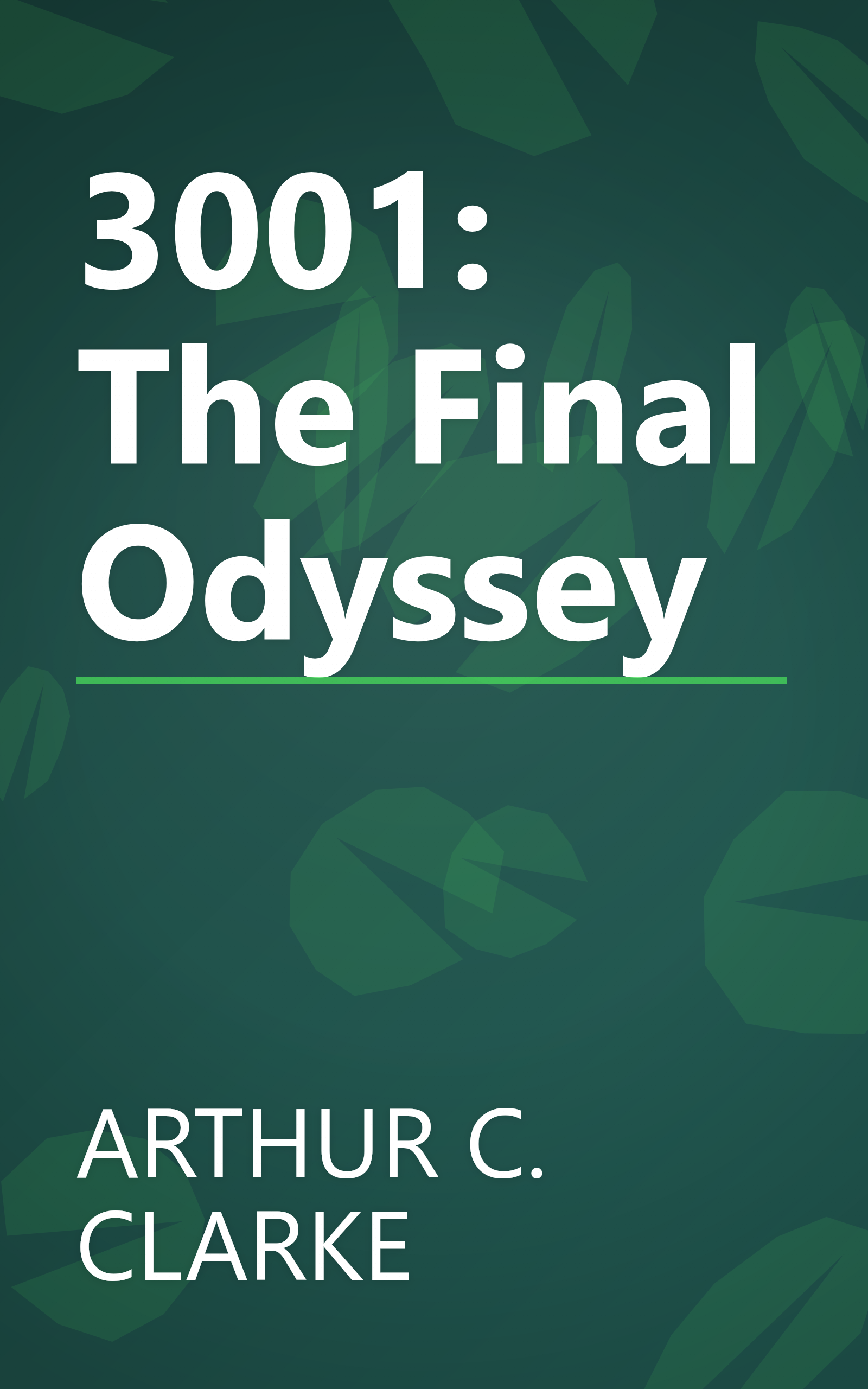 3001: The Final Odyssey book cover