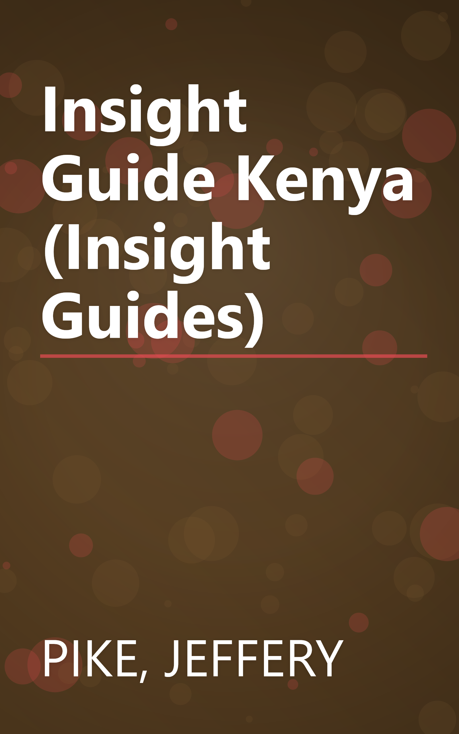 Insight Guide Kenya (Insight Guides) book cover