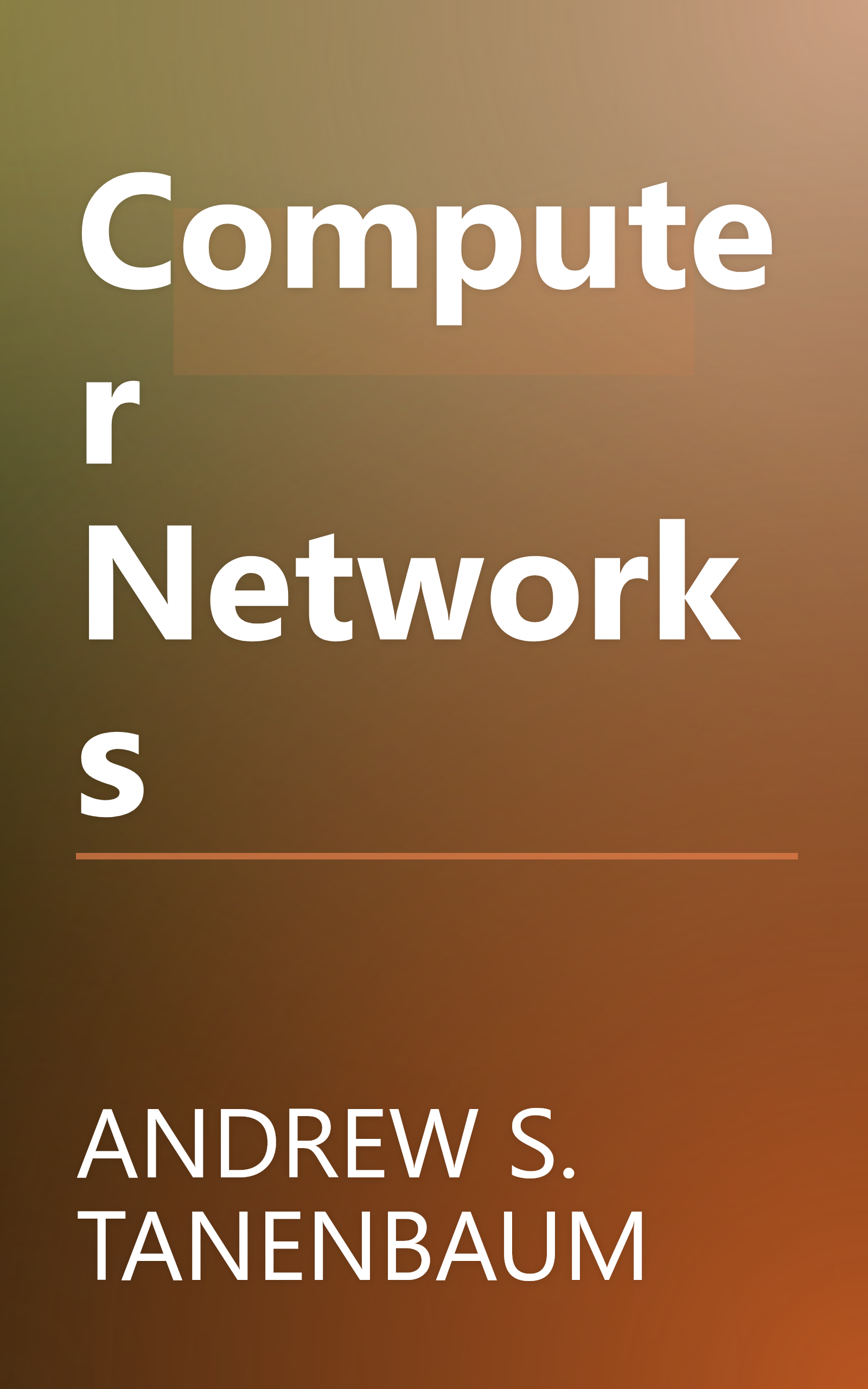 Computer Networks book cover