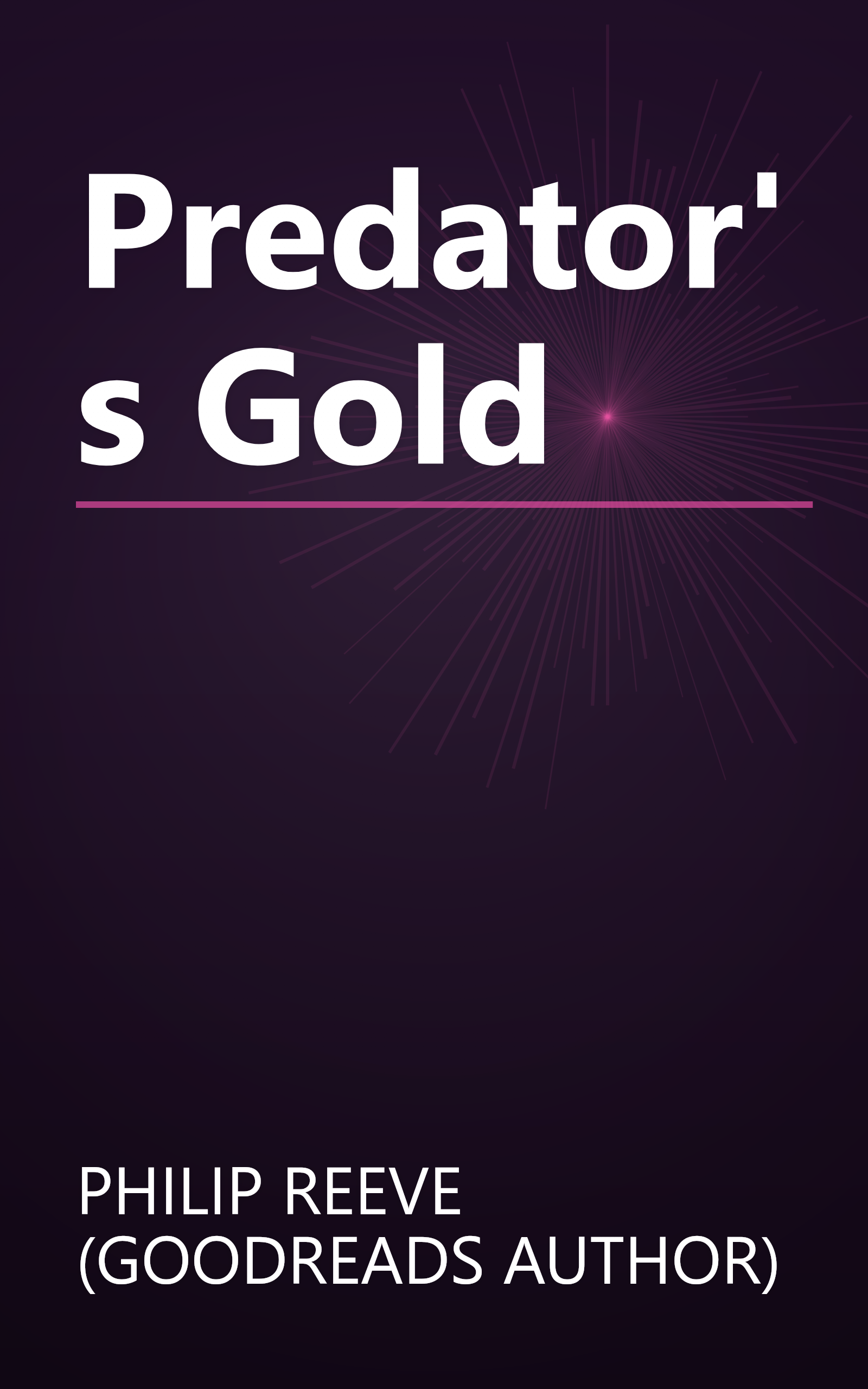 Predator's Gold book cover