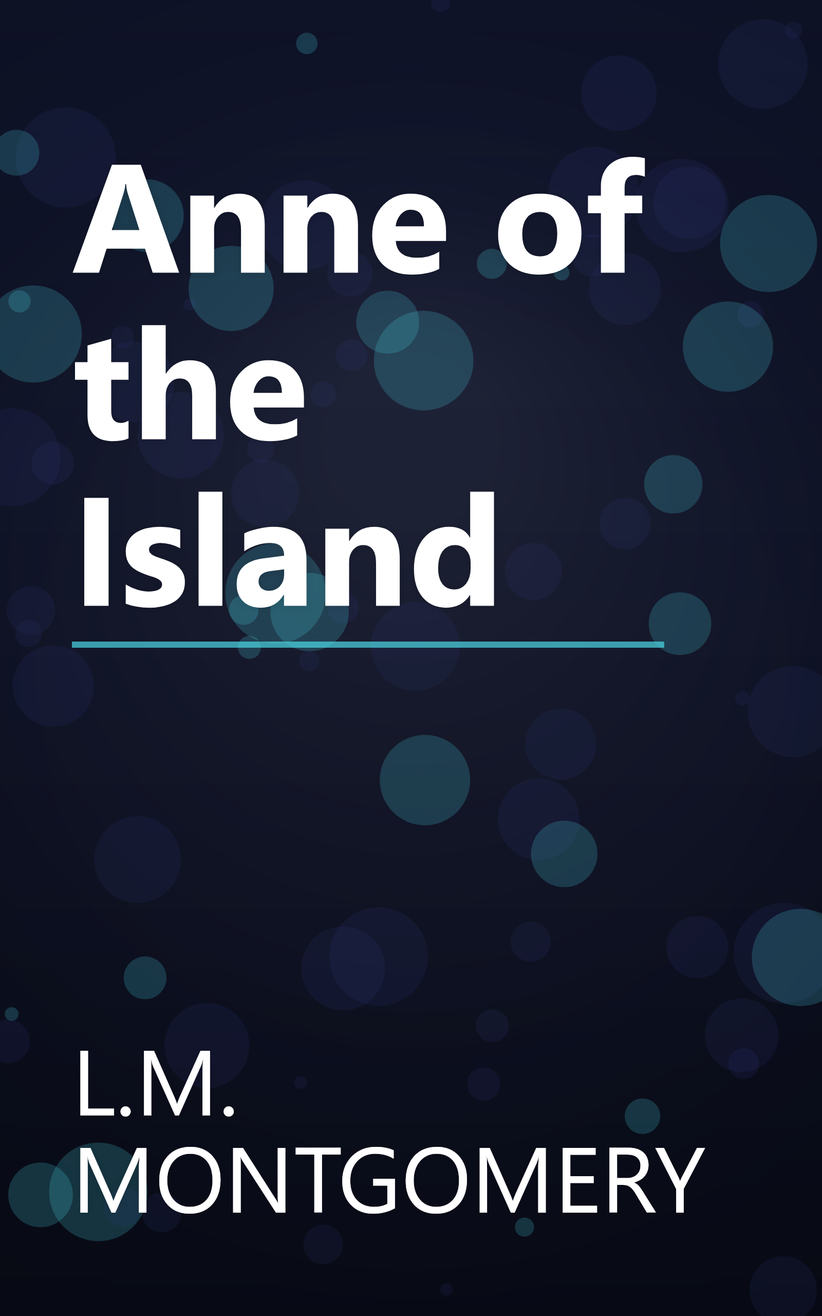 Anne of the Island book cover