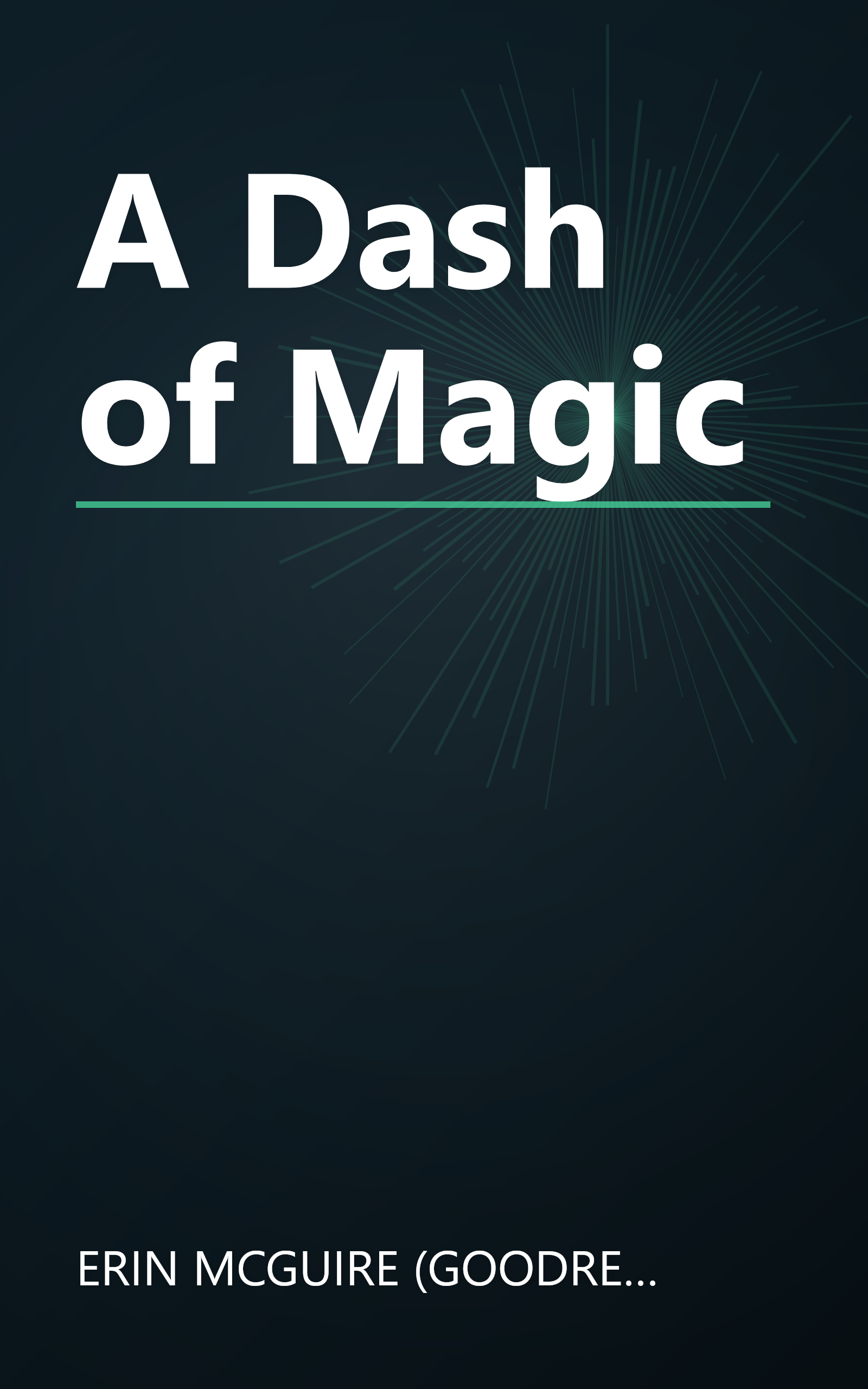A Dash of Magic book cover