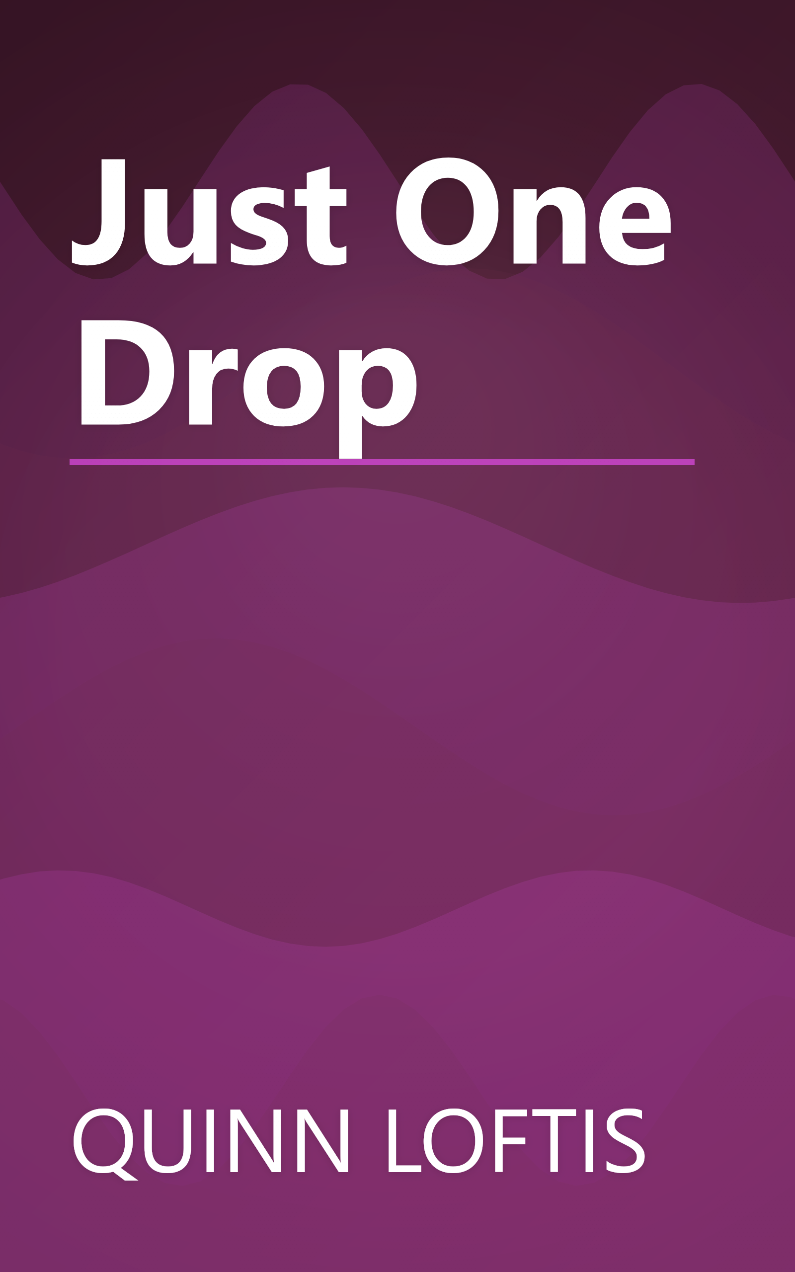 Just One Drop book cover