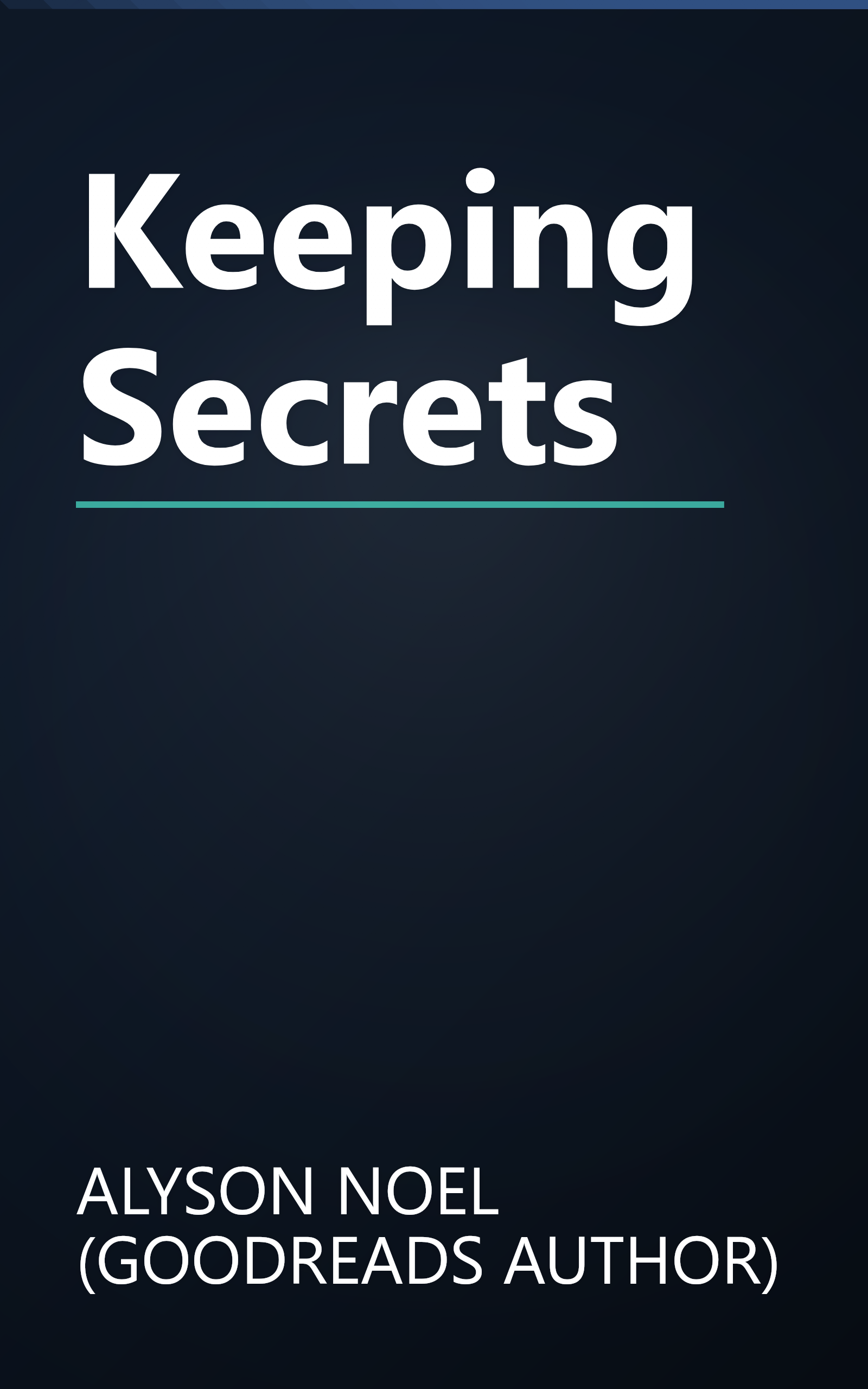 Keeping Secrets book cover