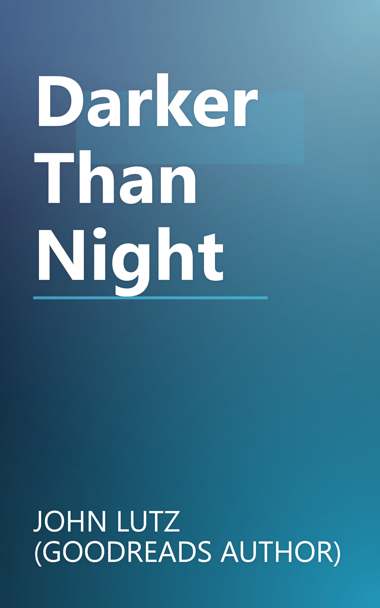 Darker Than Night book cover