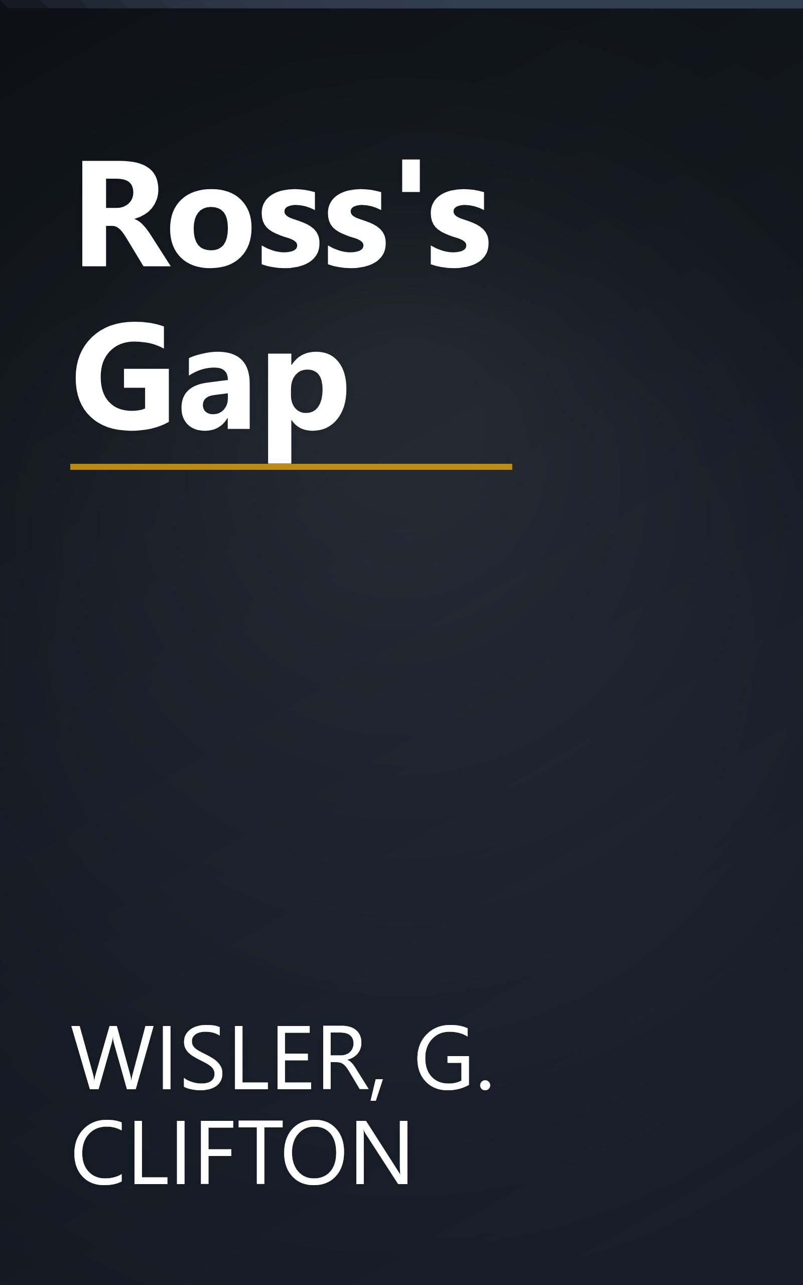 Ross's Gap book cover