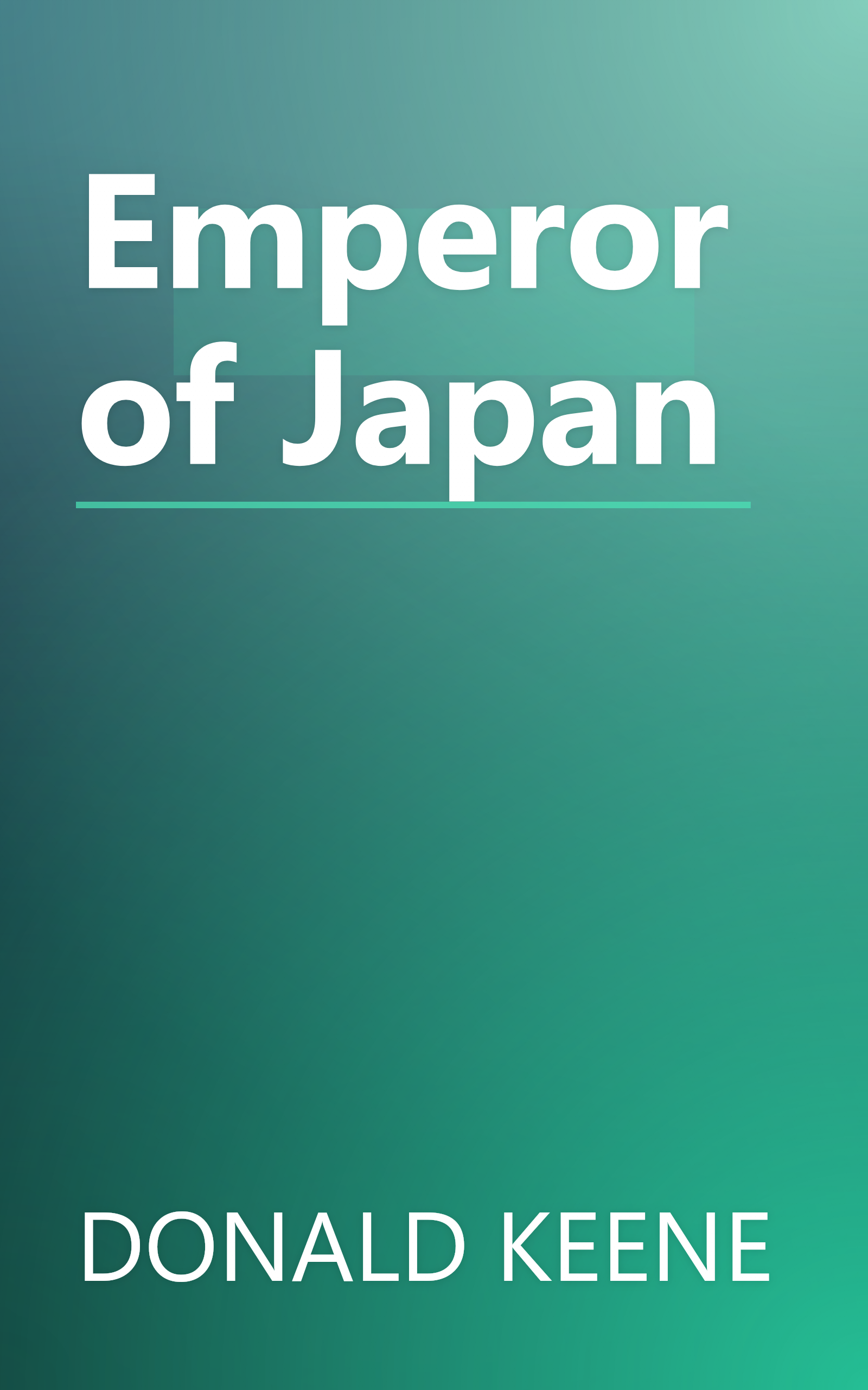 Emperor of Japan book cover