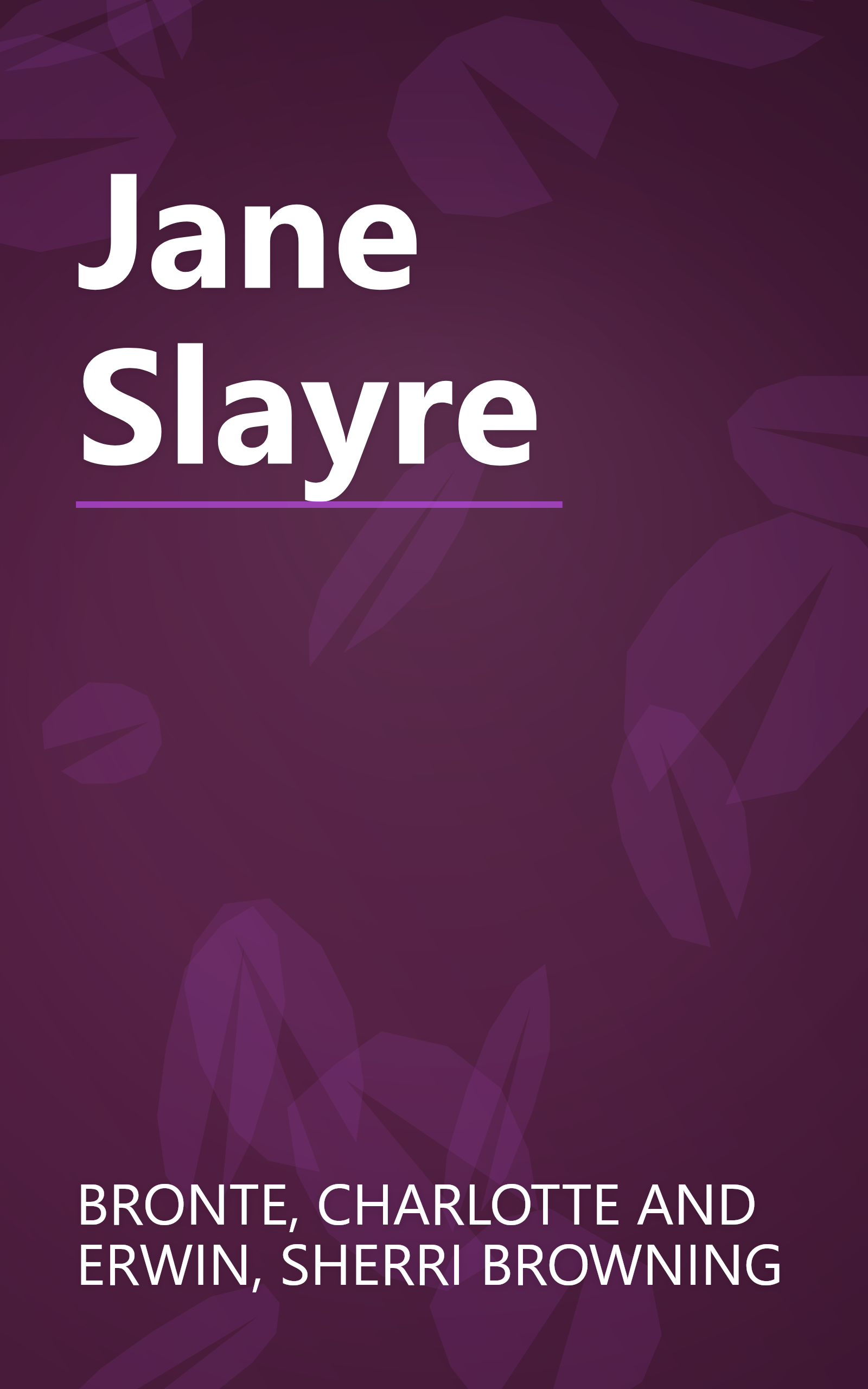 Jane Slayre book cover