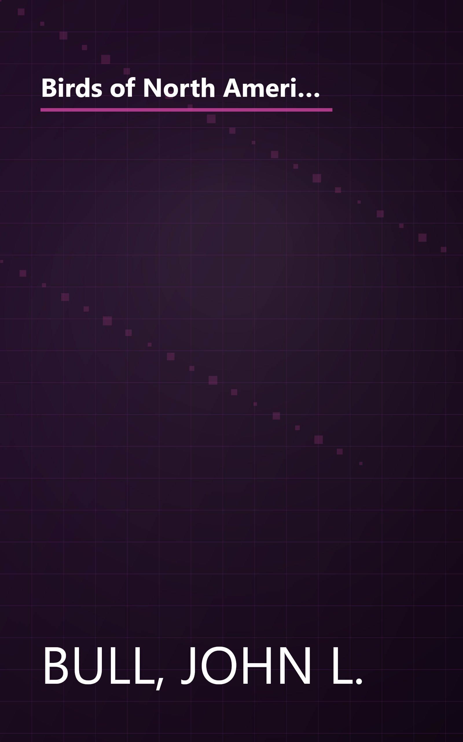 Birds of North America/Eastern Region: A Quick Identification Guide to Common Birds (MacMillan Field Guides) book cover