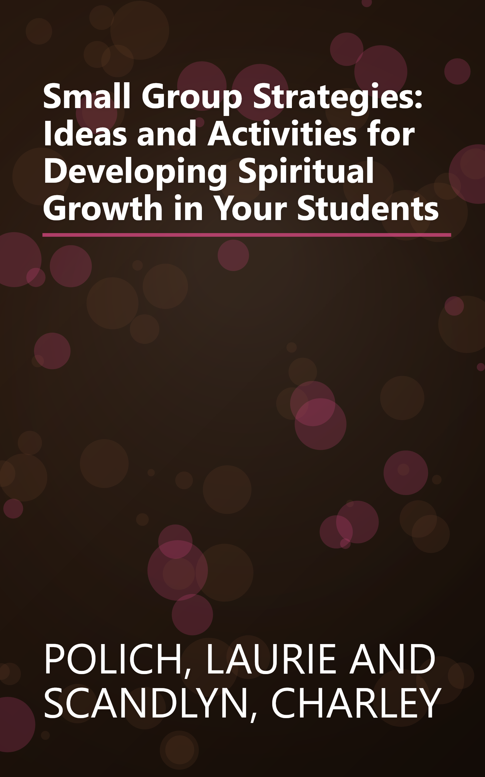 Small Group Strategies: Ideas and Activities for Developing Spiritual Growth in Your Students book cover