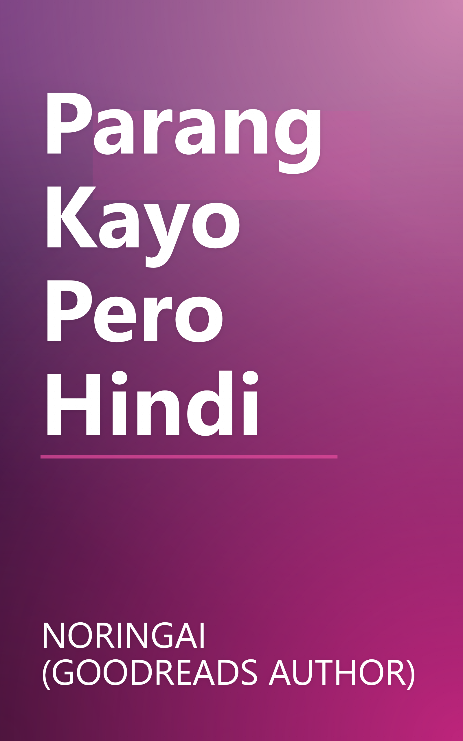 Parang Kayo Pero Hindi book cover