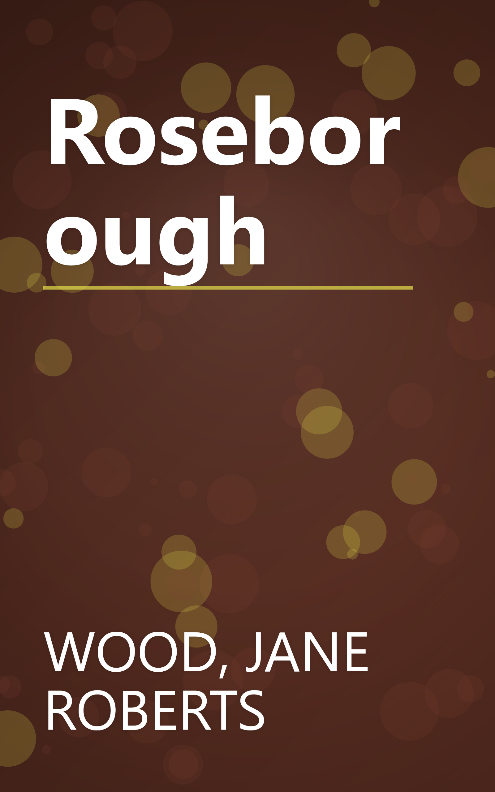 Roseborough book cover