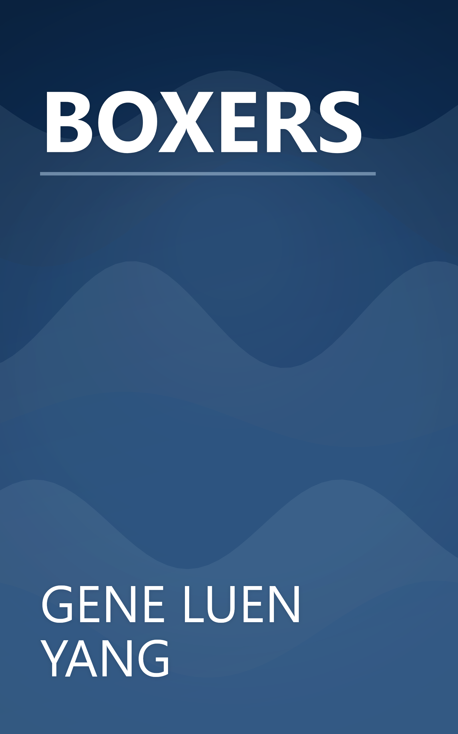 BOXERS book cover