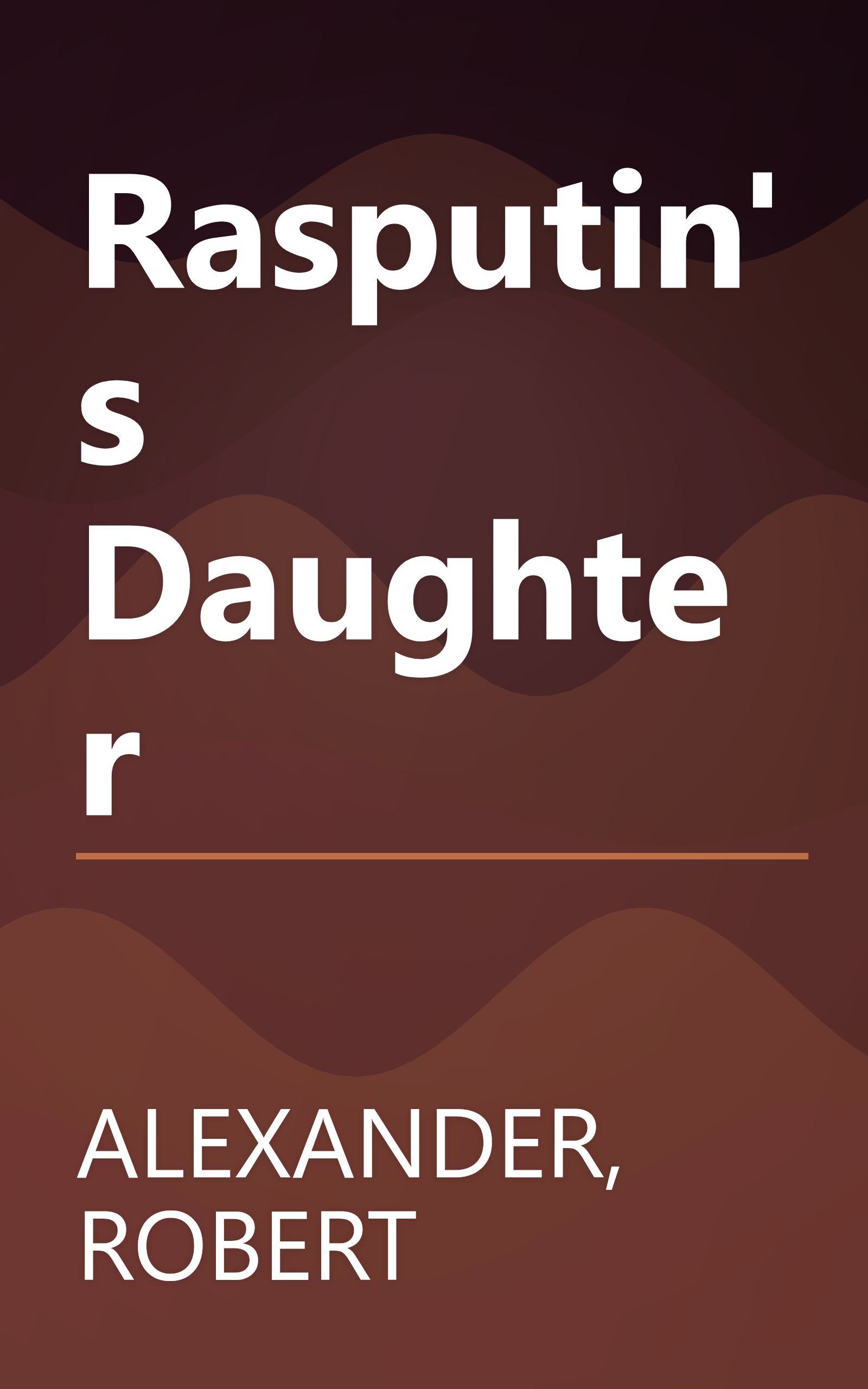 Rasputin's Daughter book cover