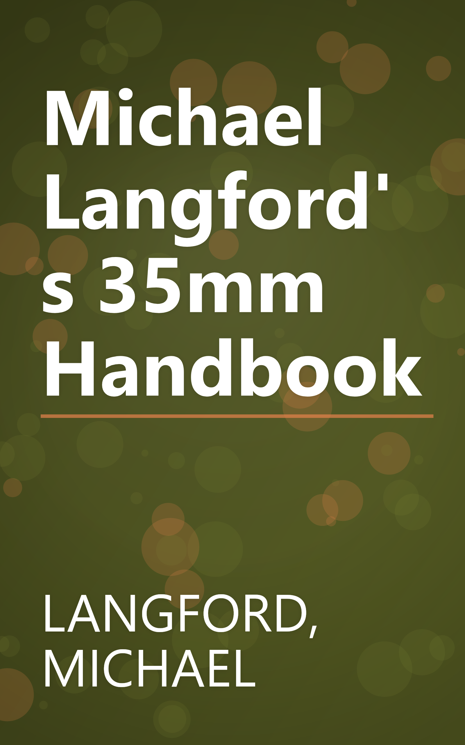 Michael Langford's 35mm Handbook book cover