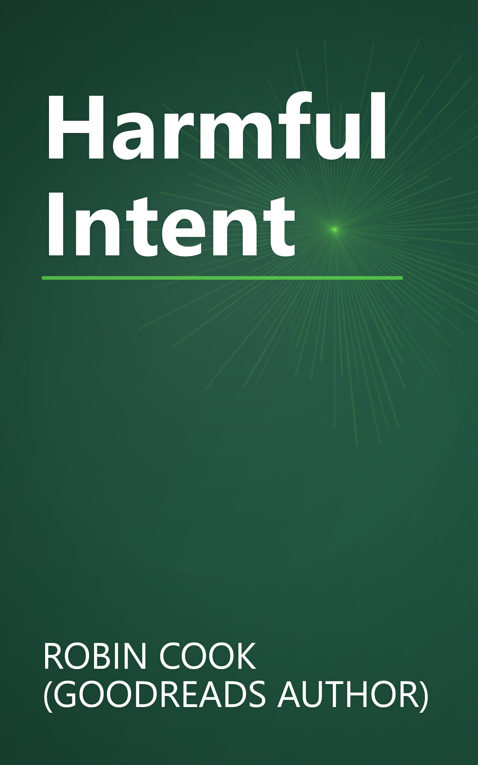 Harmful Intent book cover