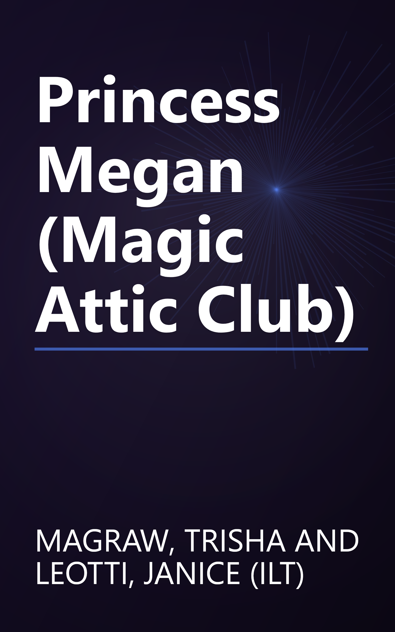 Princess Megan (Magic Attic Club) book cover
