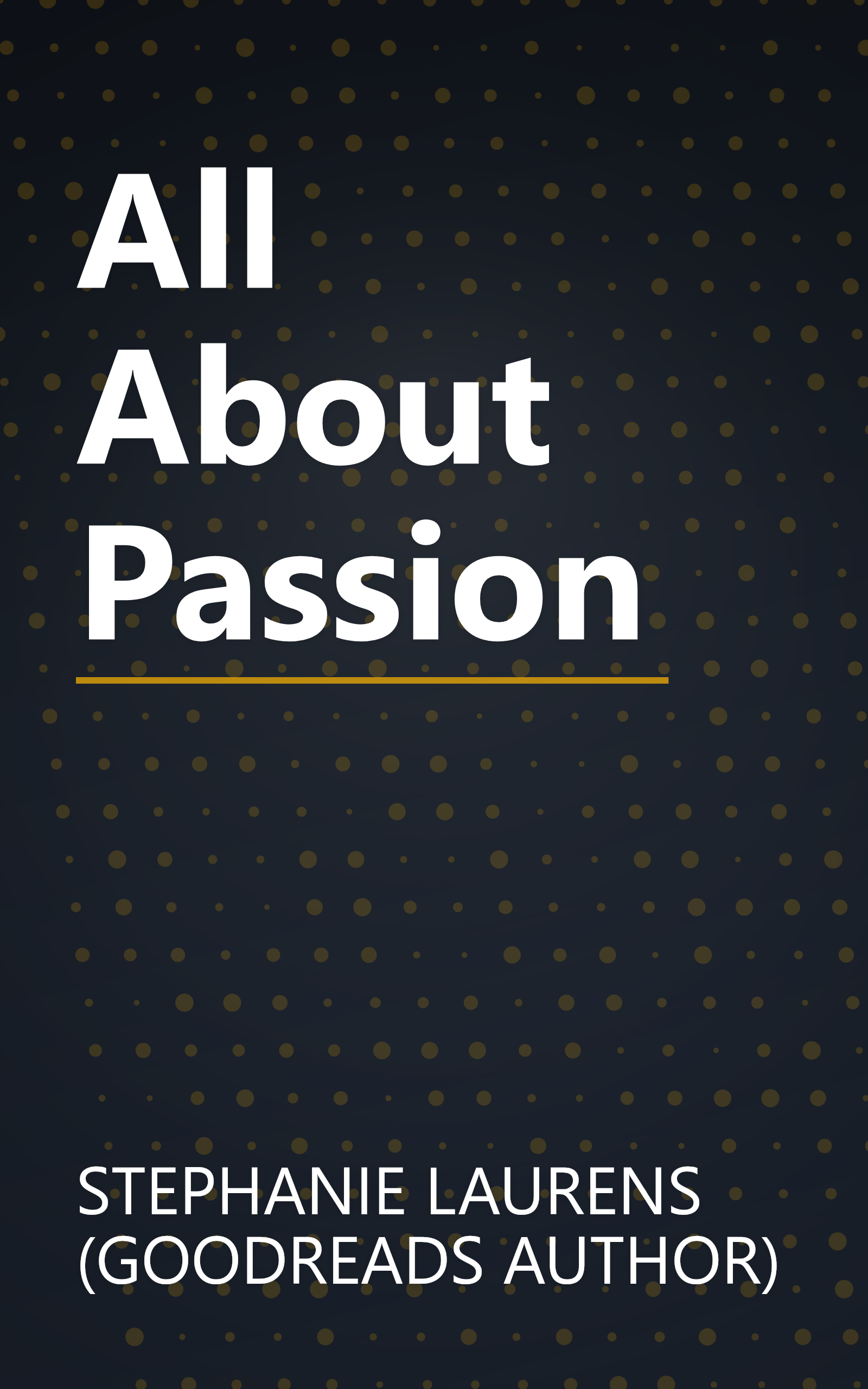 All About Passion book cover