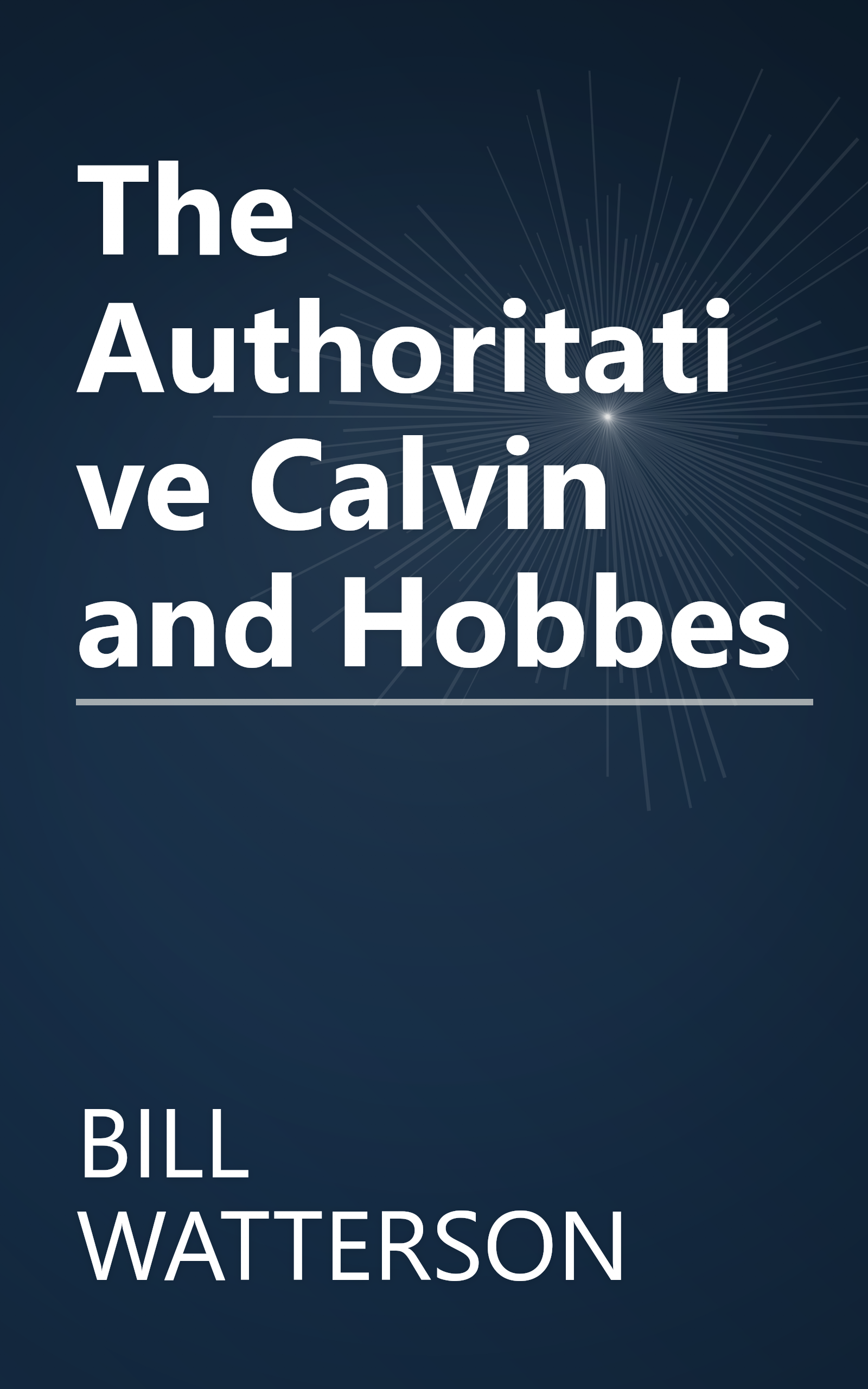 The Authoritative Calvin and Hobbes book cover