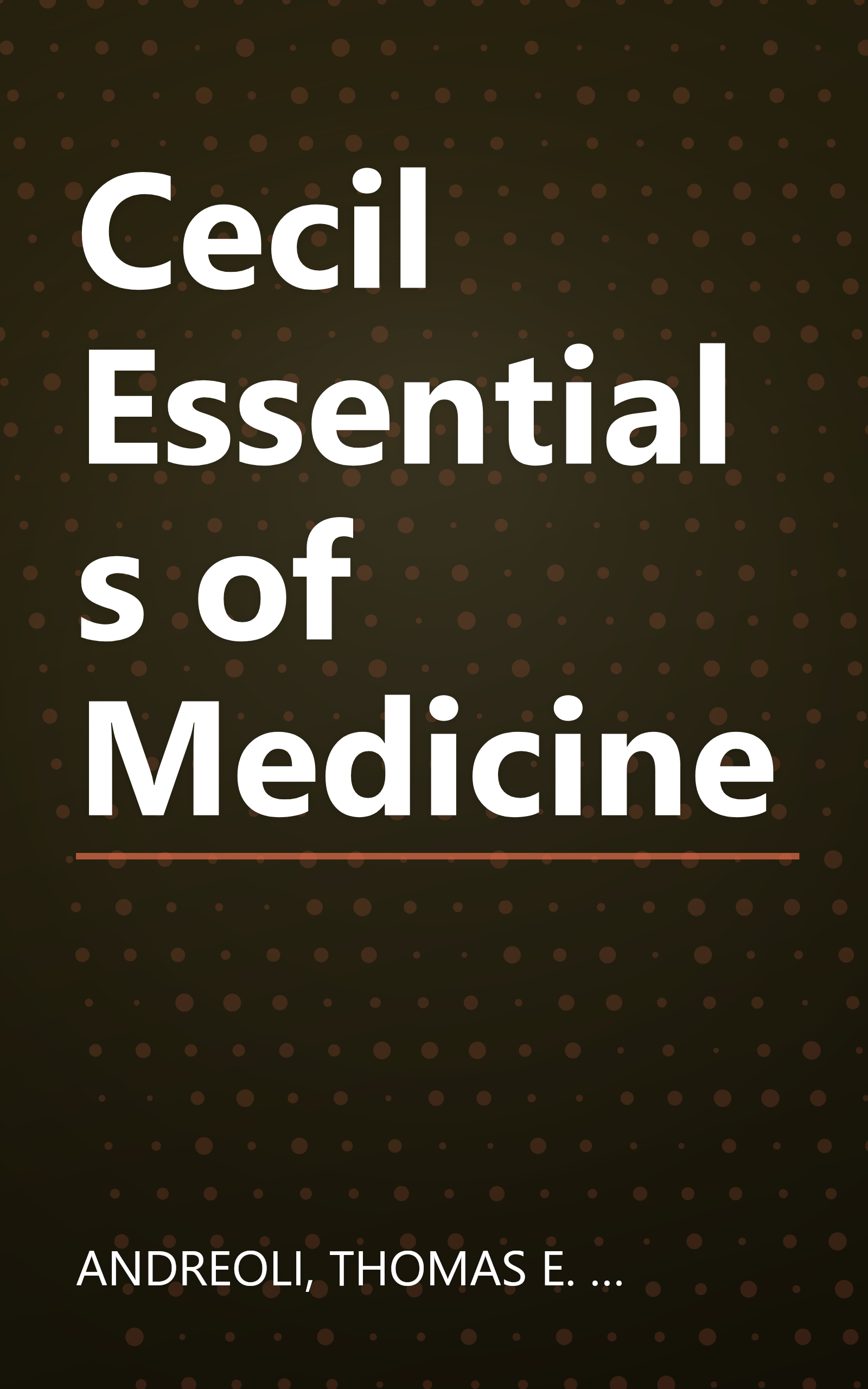 Cecil Essentials of Medicine book cover