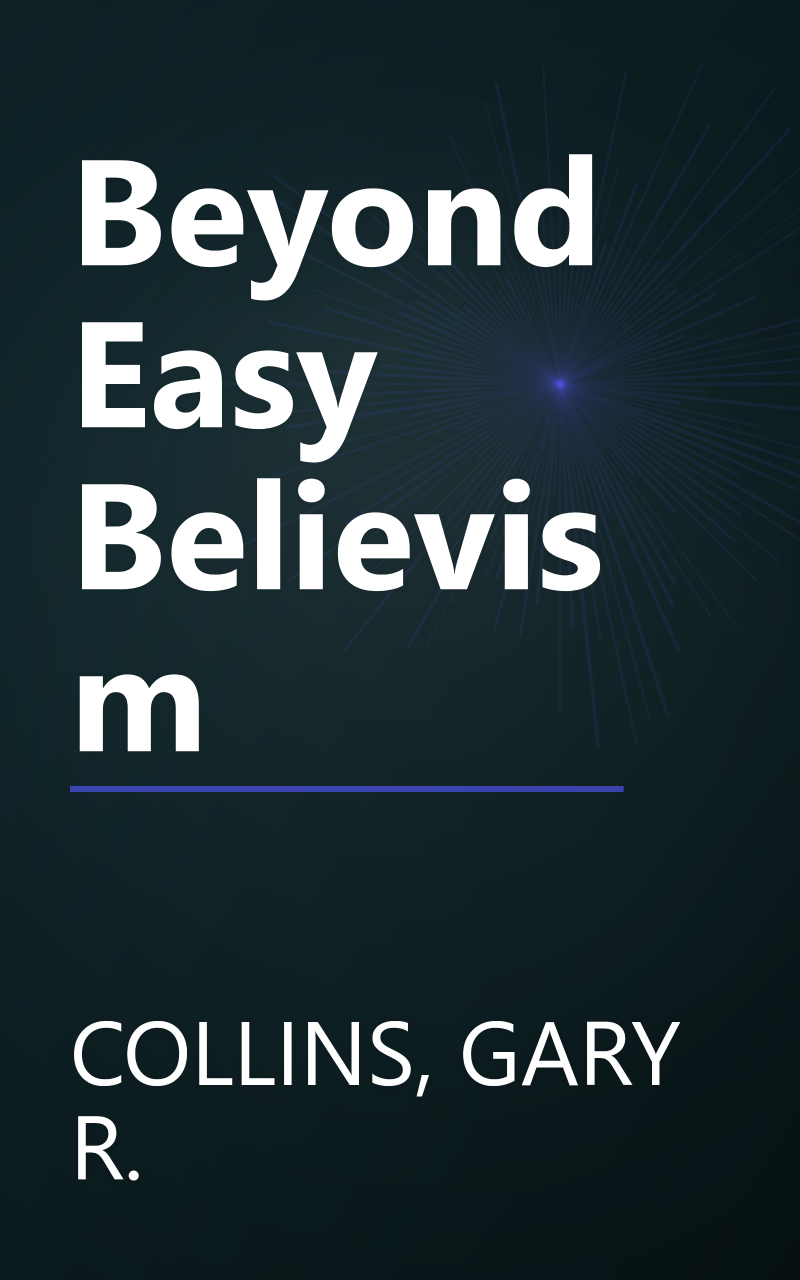 Beyond Easy Believism book cover
