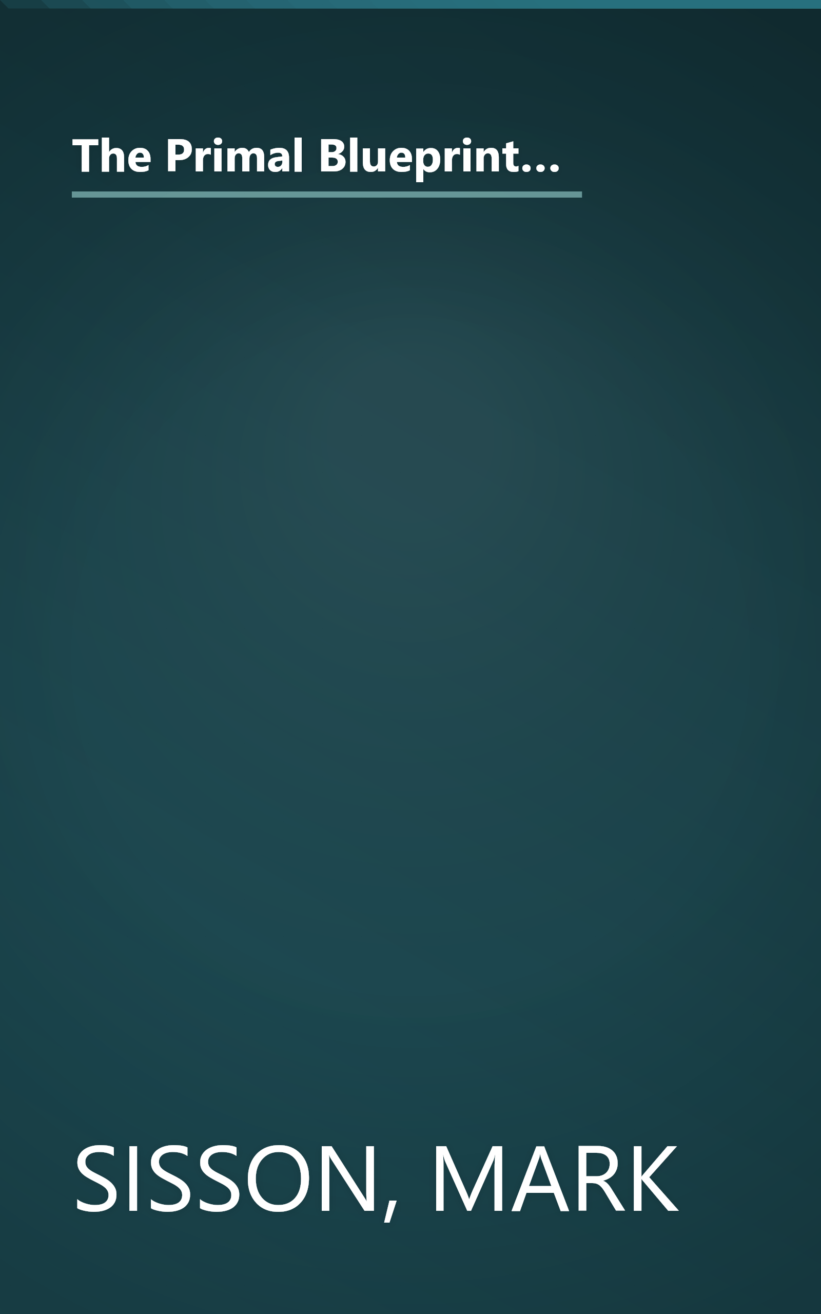 The Primal Blueprint: Reprogram your genes for effortless weight loss, vibrant health, and boundless energy (Primal Blueprint Series) book cover