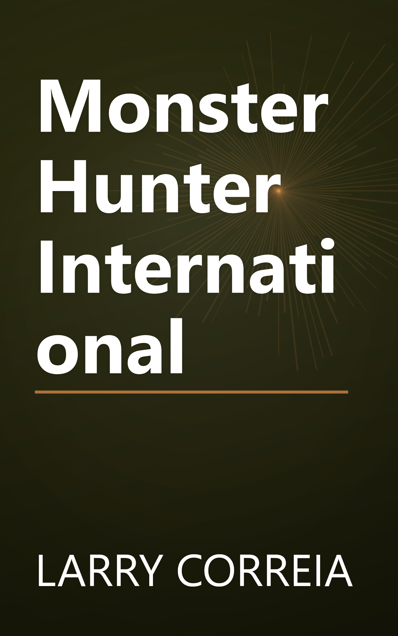 Monster Hunter International book cover