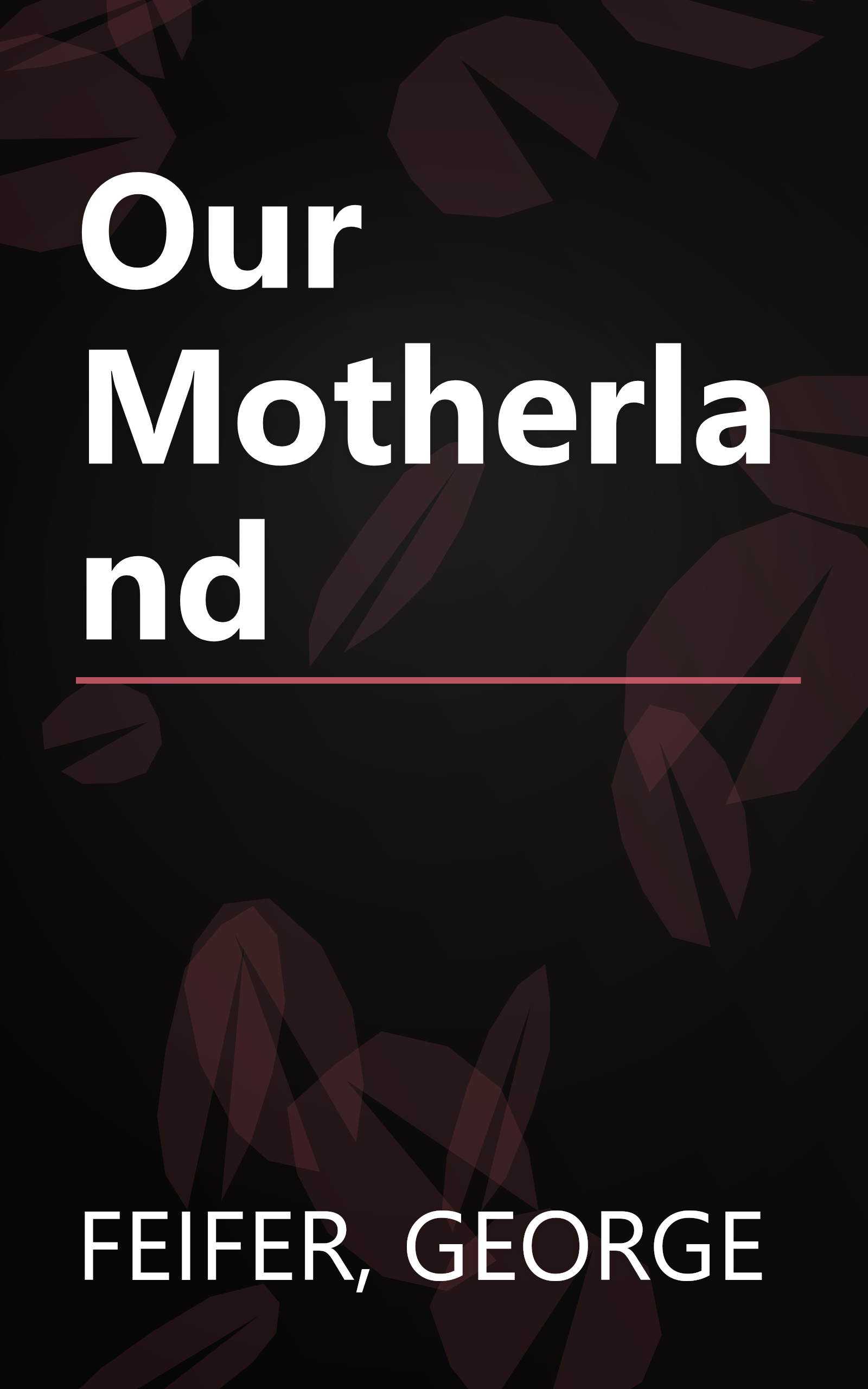 Our Motherland book cover