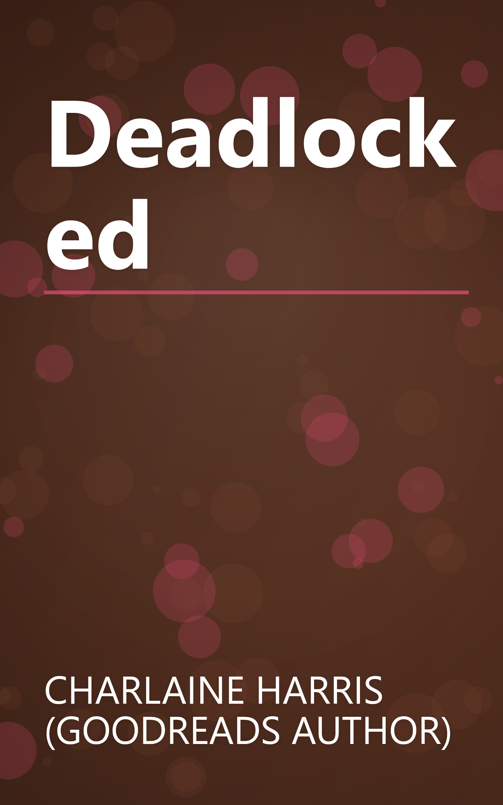 Deadlocked book cover
