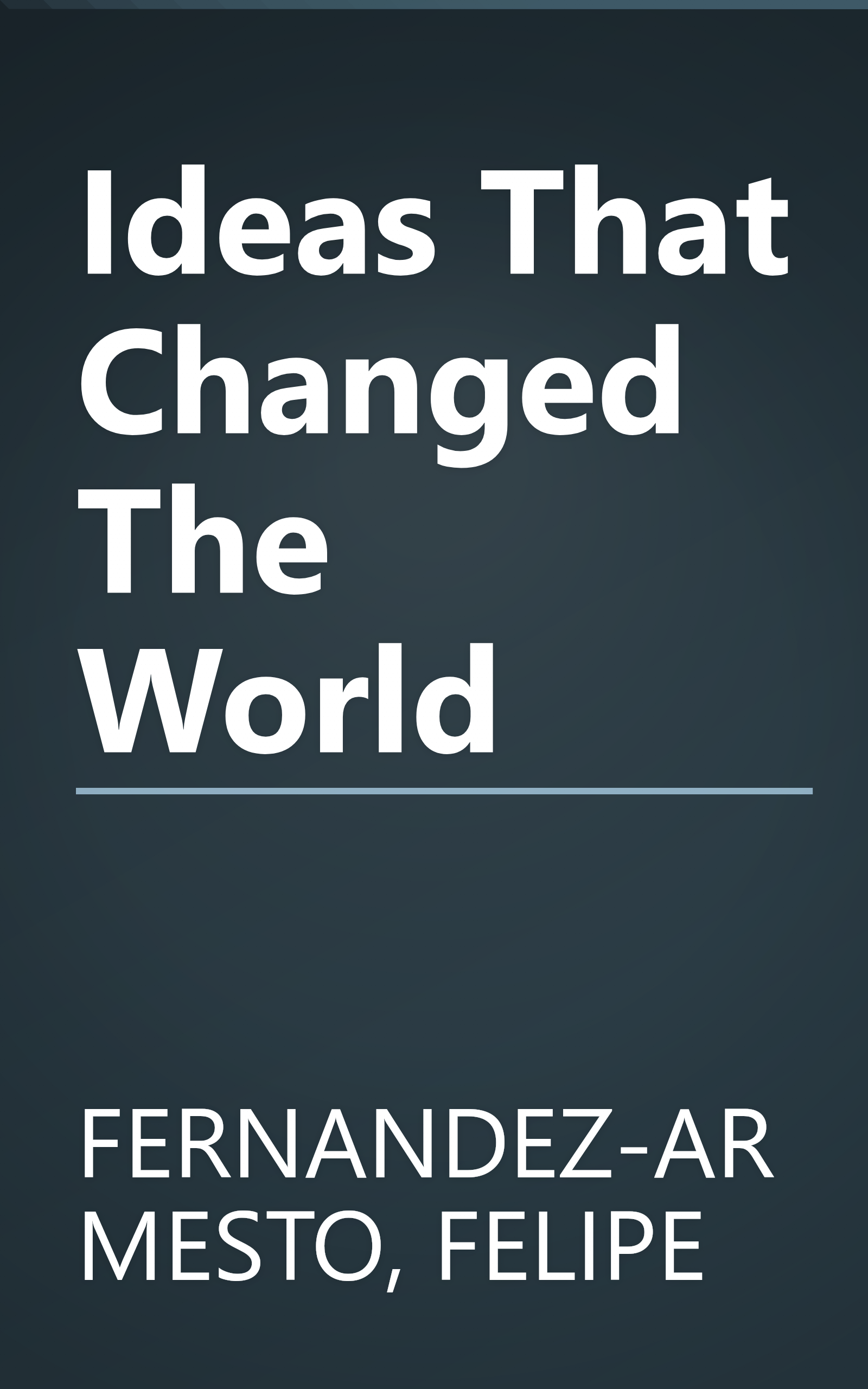 Ideas That Changed The World book cover